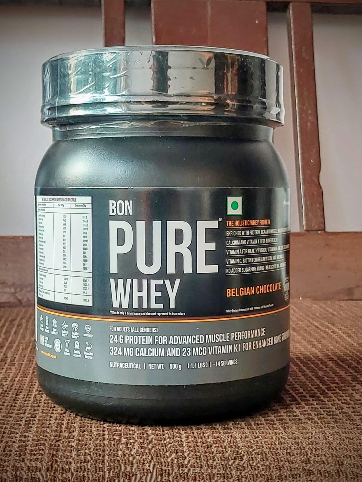BON PURE WHEY | 5 Kg, 140 Servings (Pack of 5) | The HOLISTIC WHEY ...