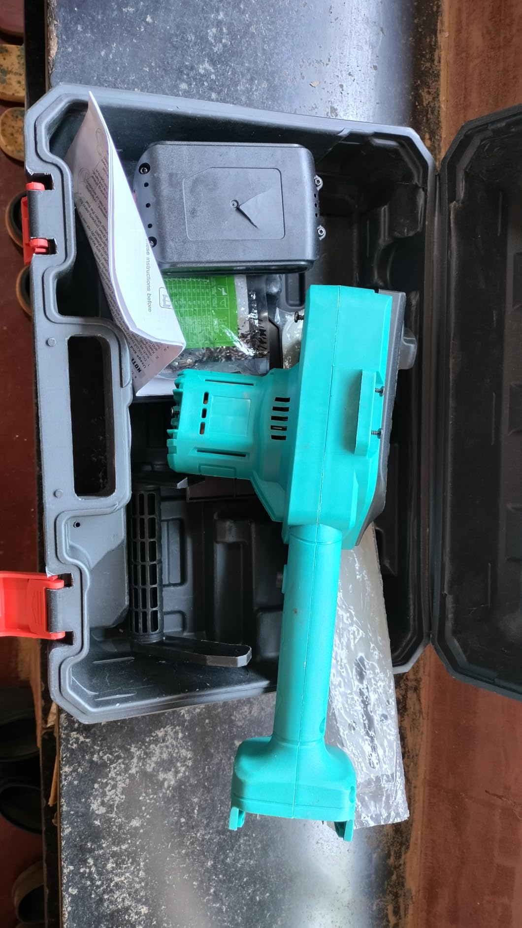Hetkrishi 48V Cordless Chainsaw Procut One Hand Lightweight Portable ...