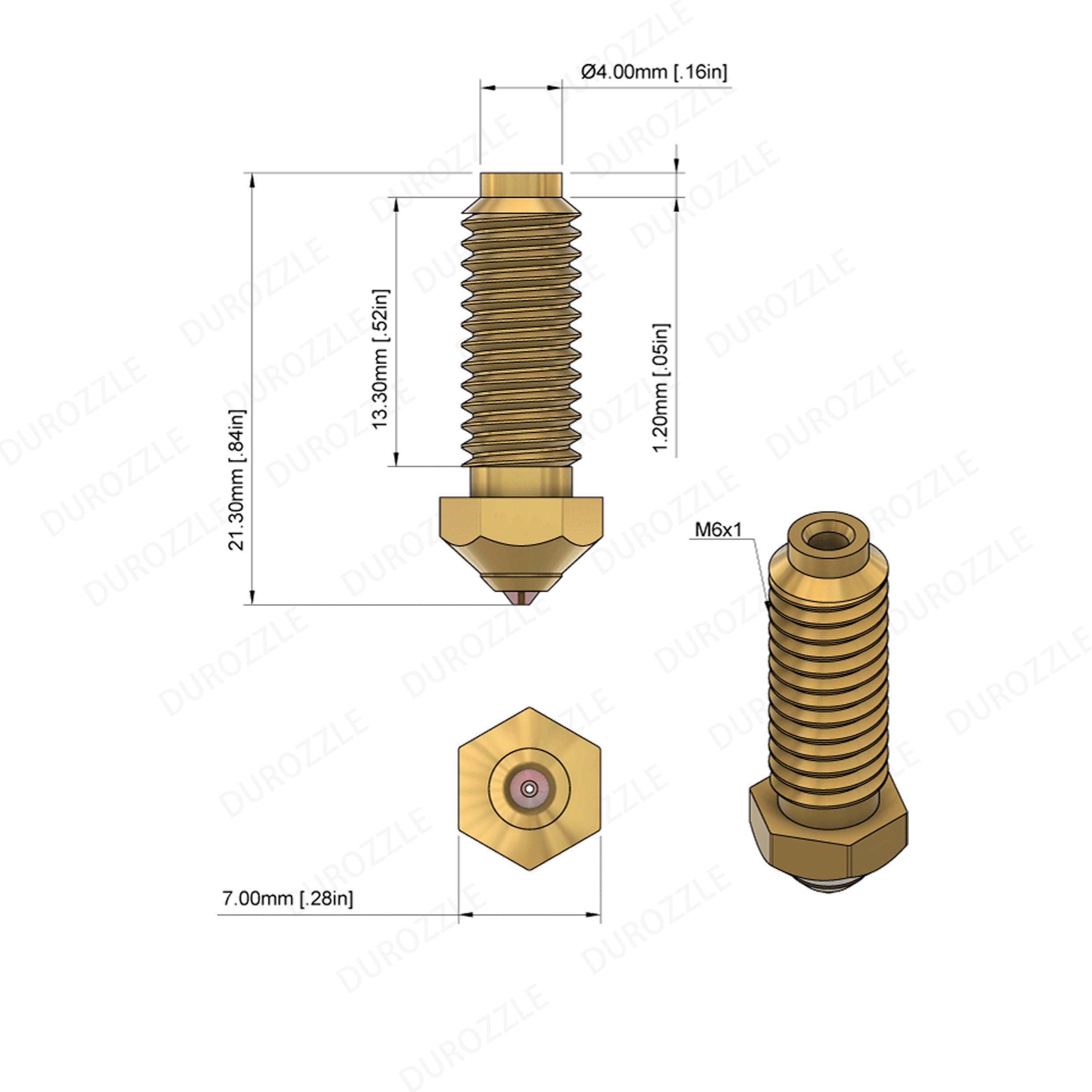 Snapklik.com : DUROZZLE Ruby Nozzles For Anycubic Kobra 2 Series 3D ...