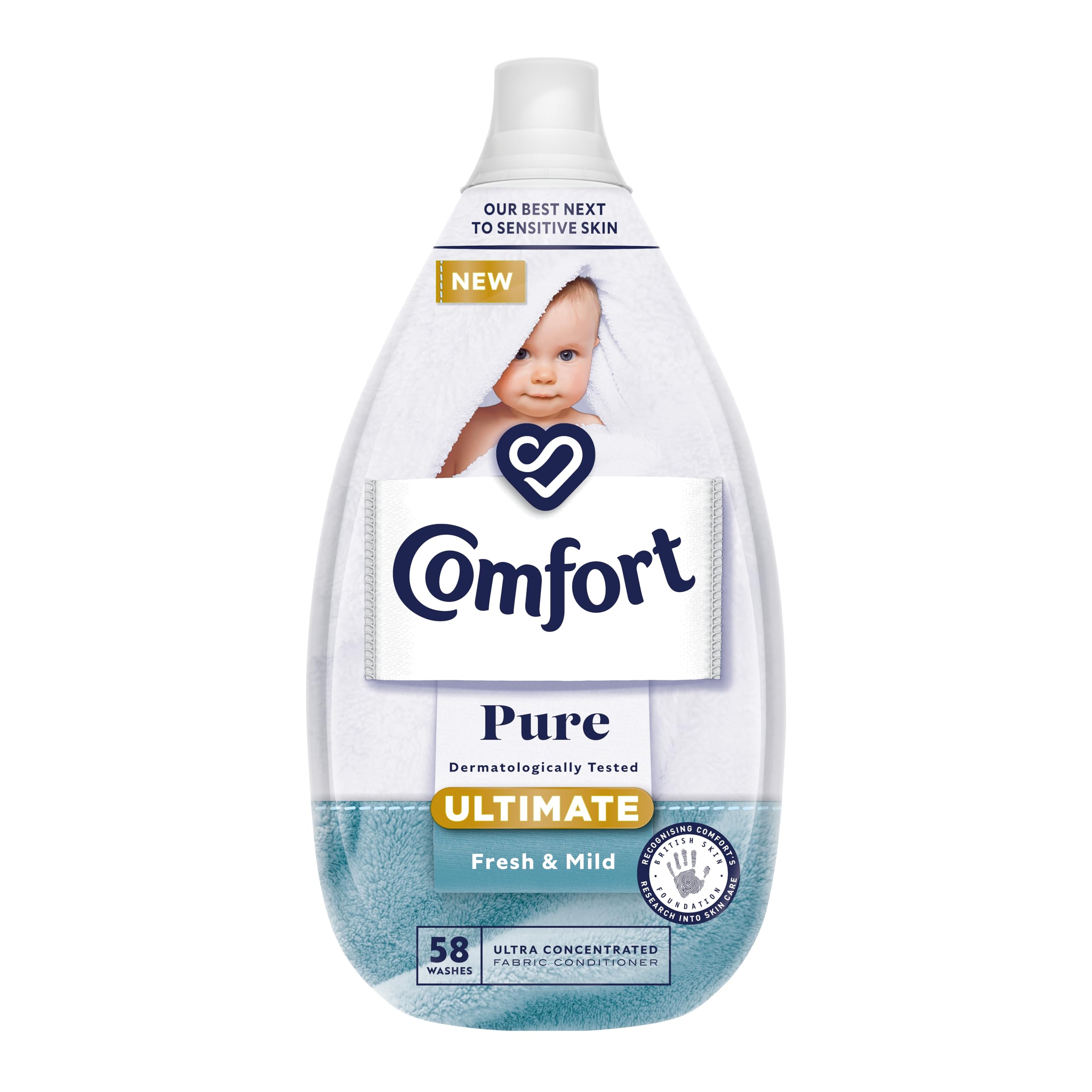 Comfort Pure Ultimate Fresh & Mild Ultra-Concentrated Fabric ...