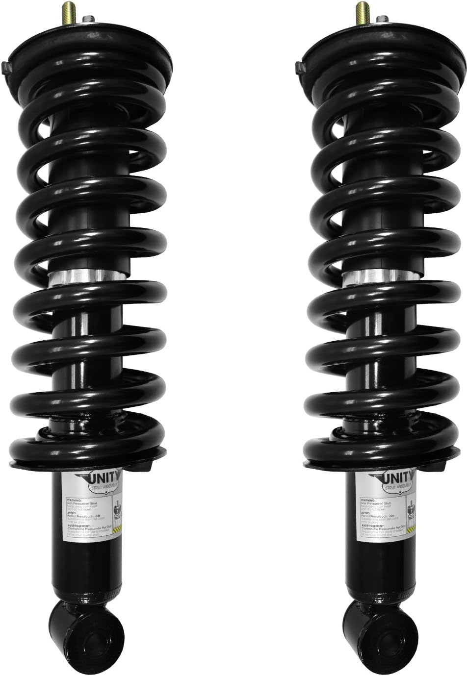 Amazon.com: Unity 2-11590-001 Front 2 Wheel Complete Strut Assembly Kit ...
