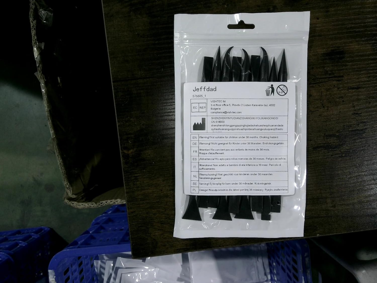 Jeffdad 9 Pieces Plastic Scraper Tool, Multi-Purpose Carbon Fiber ...