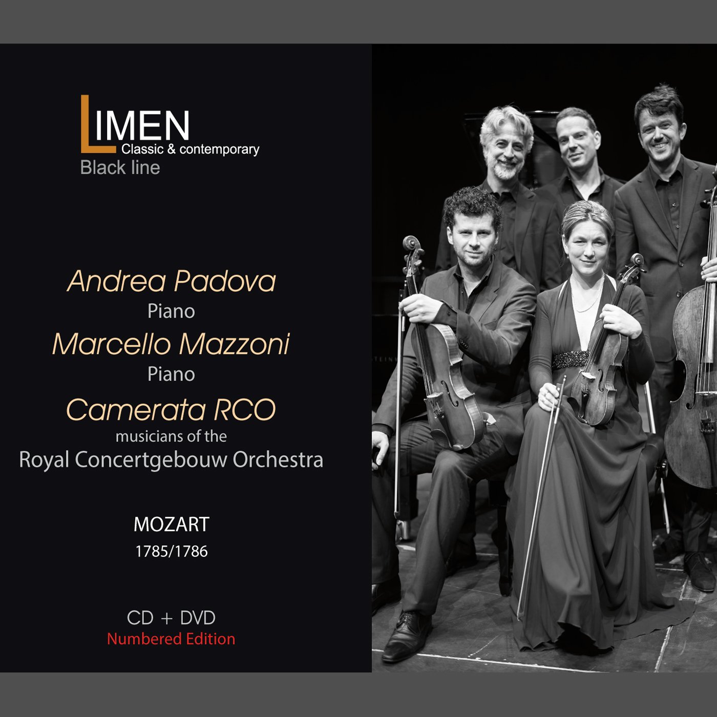 MOZART 1785/1786 (CD+DVD) - Andrea Padova, Marcello Mazzoni, Camerata ...