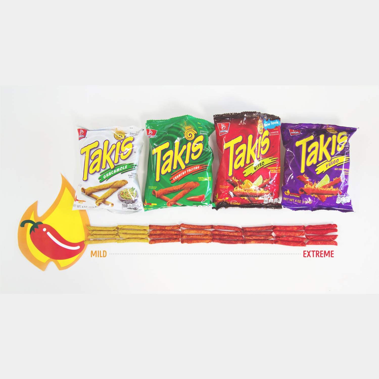 Takis Variety Pack Takis Fuego Takis Crunchy Fajitas Takis Wild ...