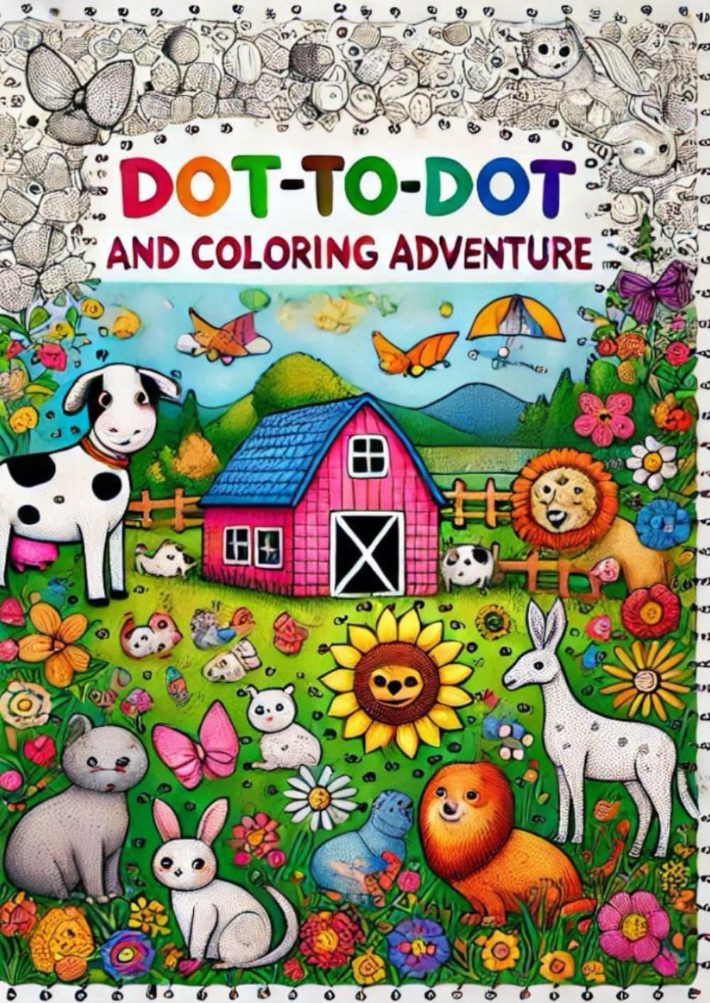 Amazon.com: Dot to Dot Drawing and Coloring Adventure: Book for KG, FS ...