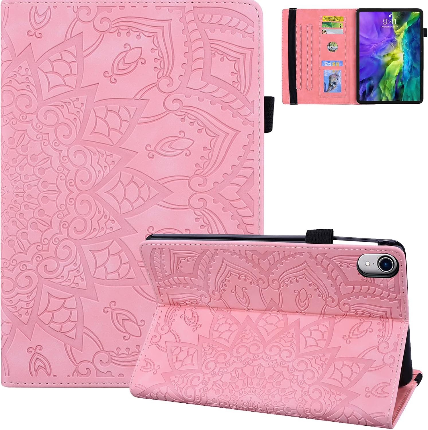 Amazon.com: Dteck for iPad A16/10th Generation 11 Inch, 3D Embossed ...
