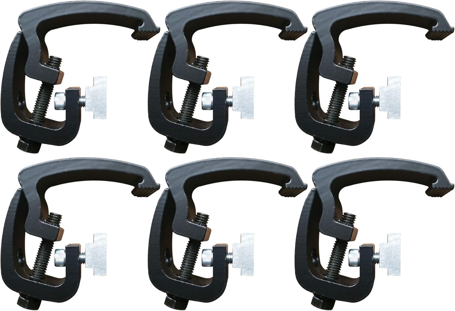 Amazon.com: API Clamps (6 Pack Black Compatible with Toyota Tacoma ...