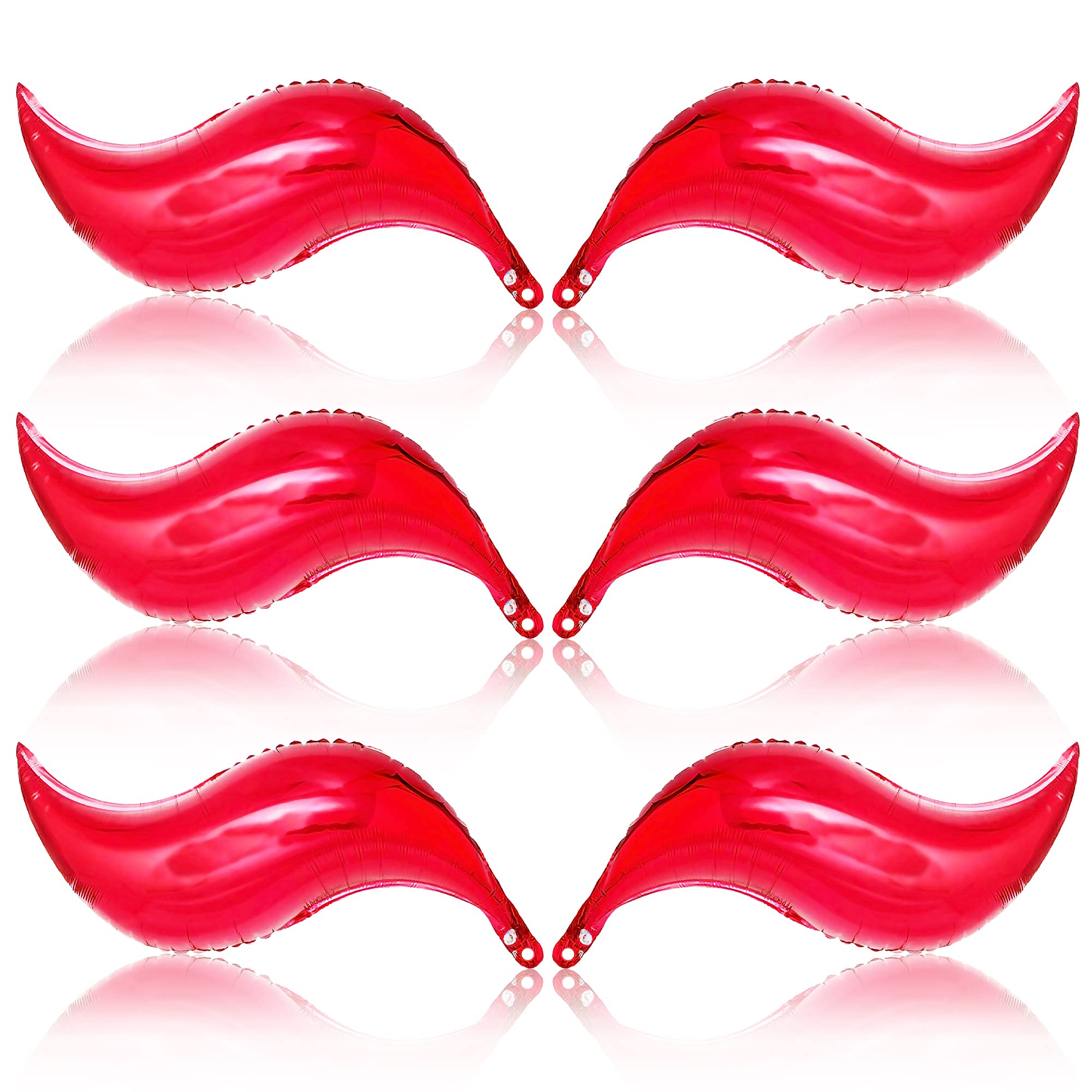 Buy Huge 25 Inch Red Mermaid Tail Balloon Arch - Big 6 Pieces Mermaid ...
