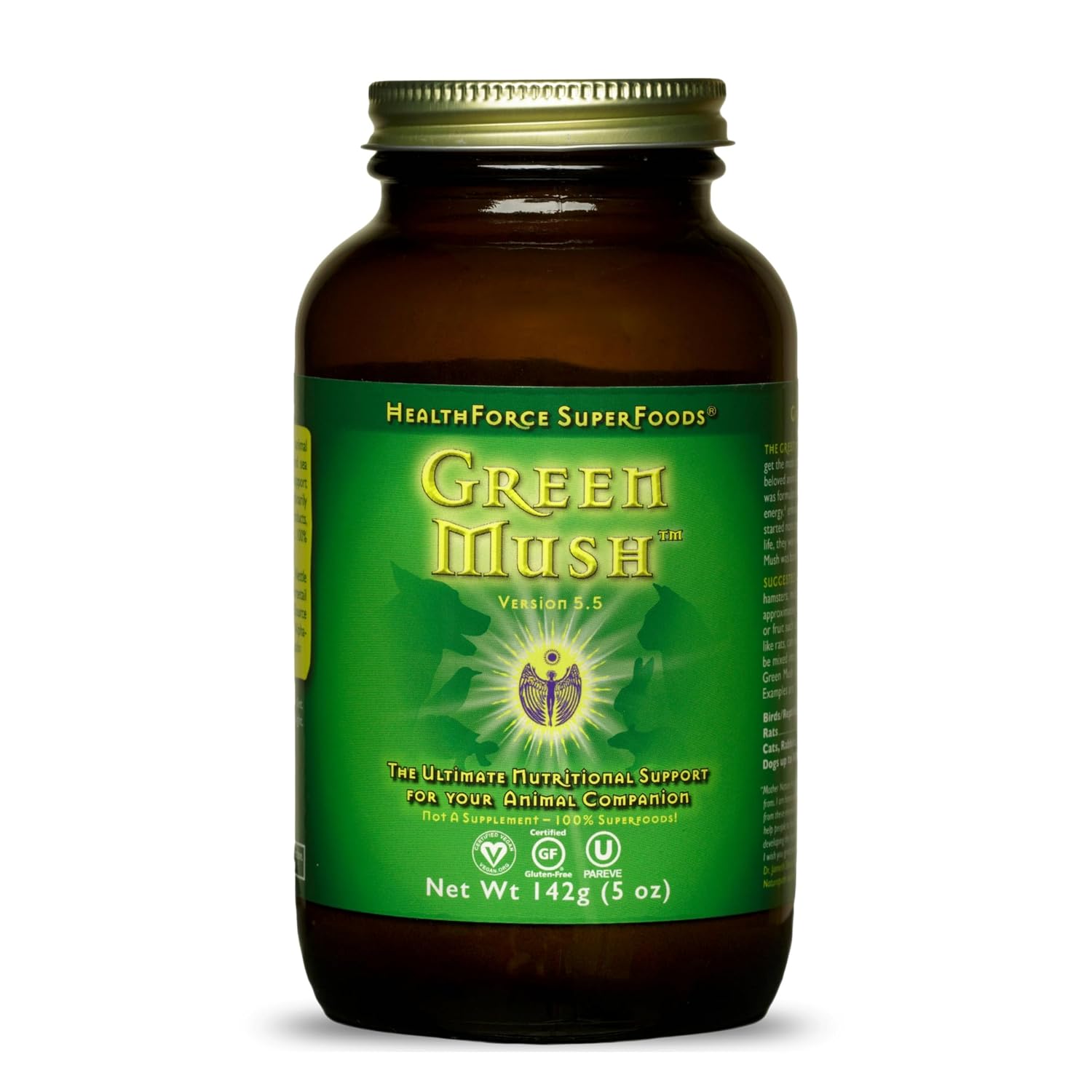 HEALTHFORCE SUPERFOODS Green Mush – 142g de Pó Vegano e Orgânico para ...