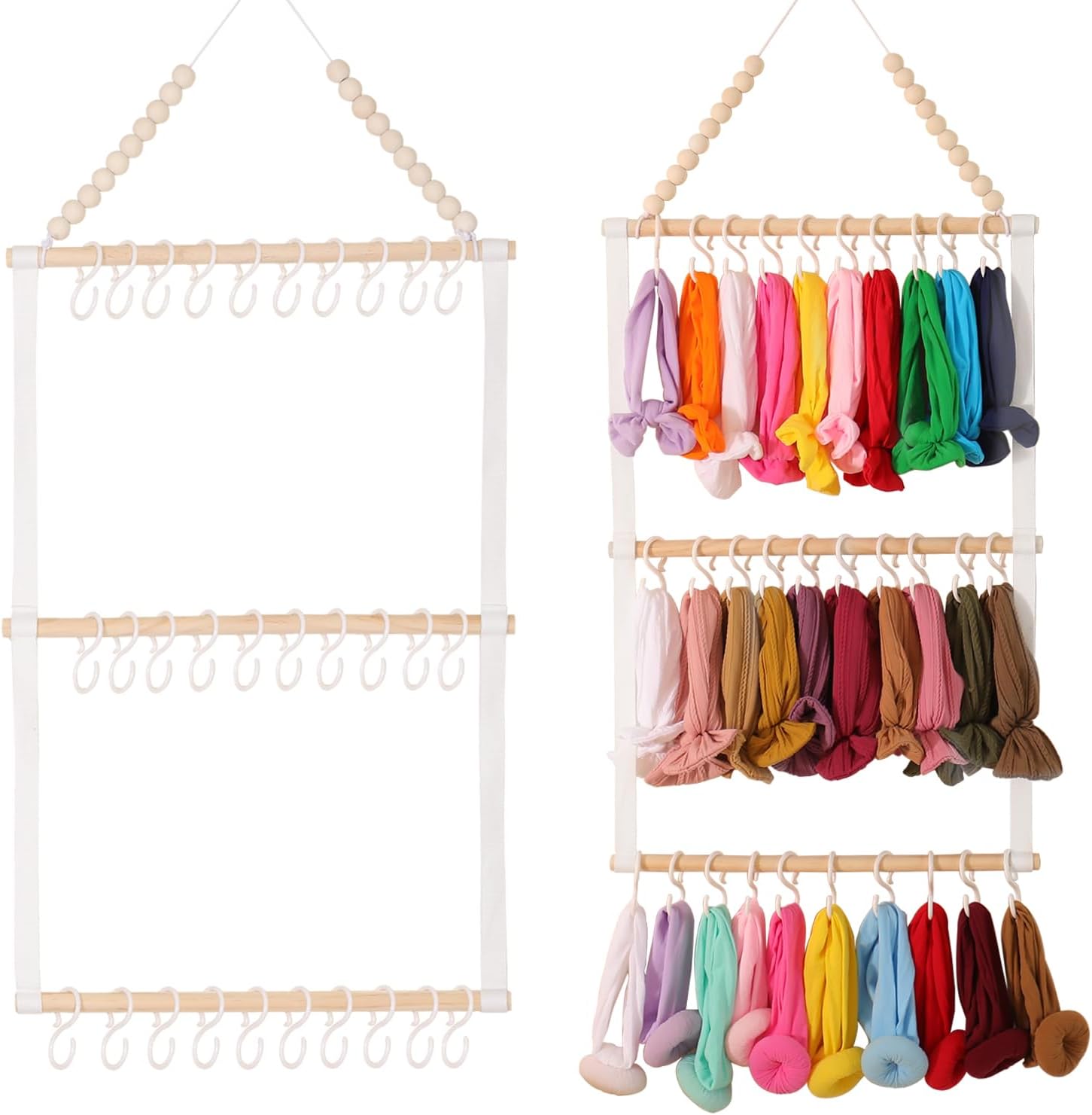 Amazon.com: YOcity Headband Holder for Girls Baby Headband Organizer ...