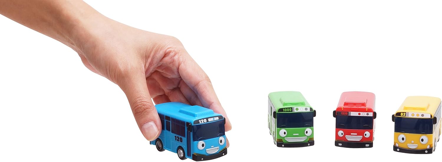 Little bus Tayo Special Mini 4 unidades juego de juguetes Tayo ROGI ...
