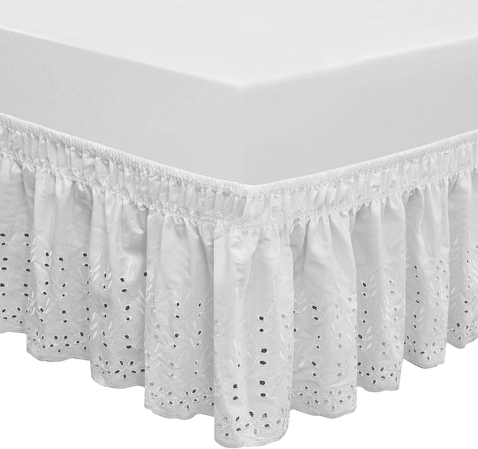 Amazon.com: Stylemaster Renaissance Home Fashion Sophia Dust Ruffle/Bed ...