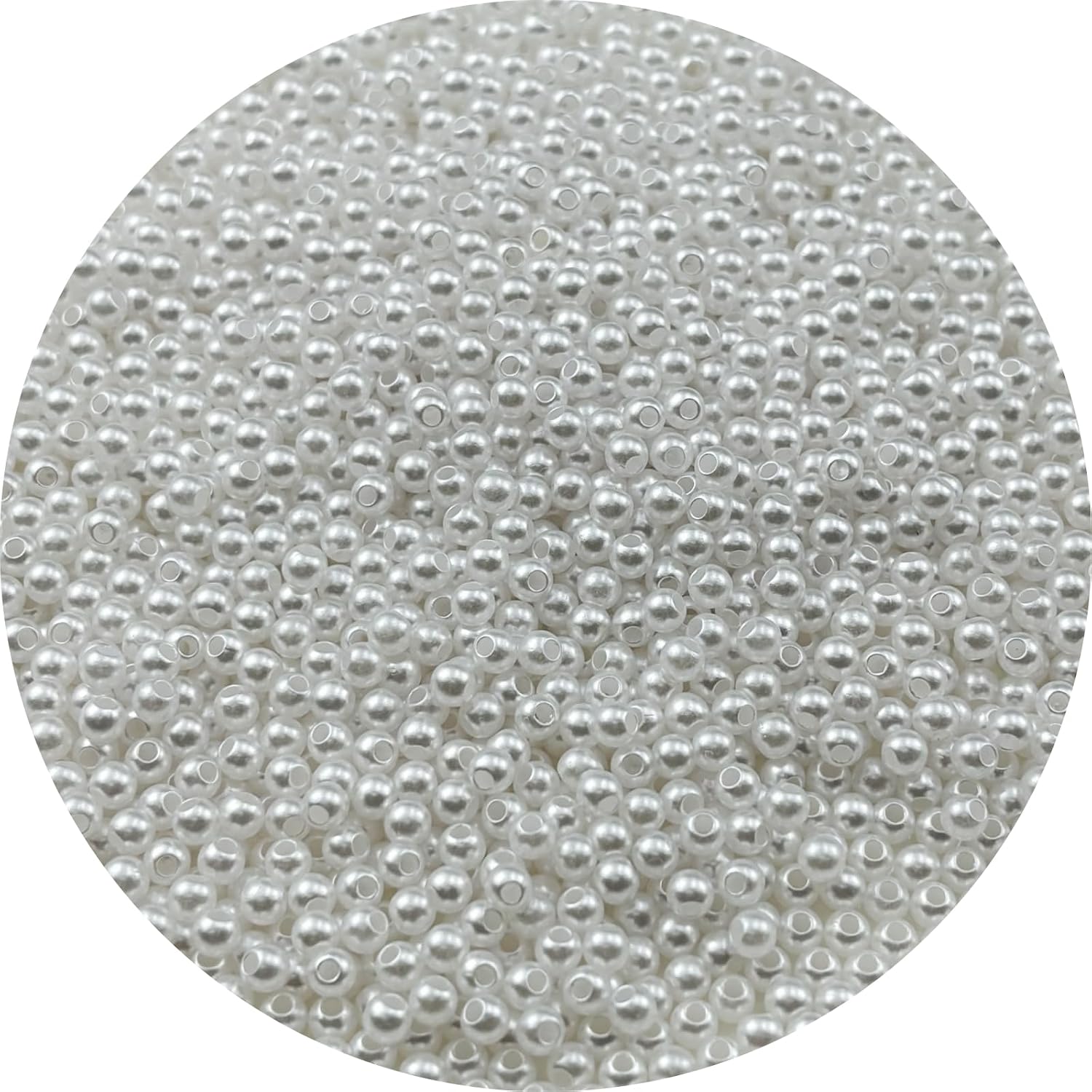 Amazon.com: YUEXIGO 2000pcs Pearl Beads for Crafts 4mm Resin Pearl for ...