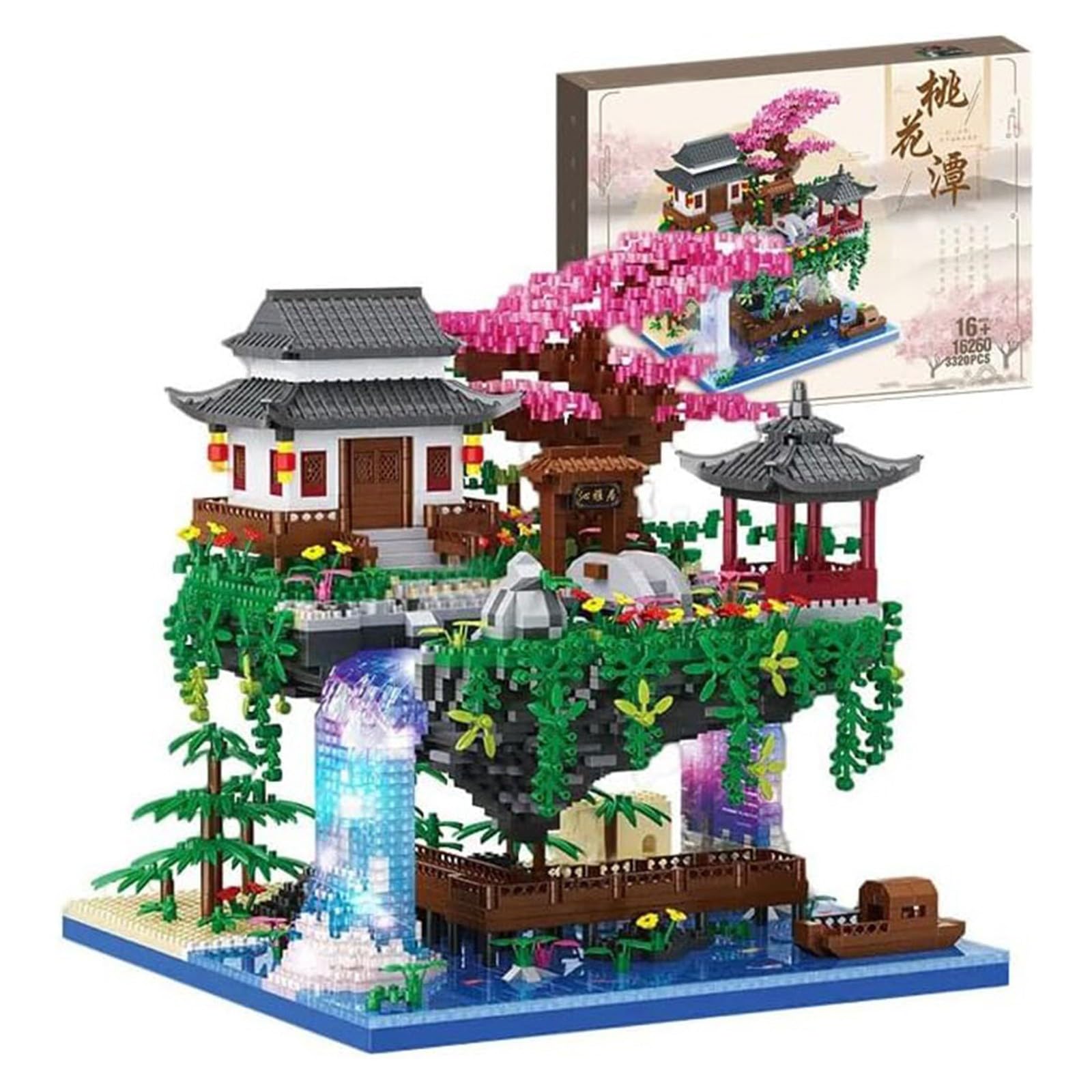 YAXRO Taohuatan Architectural Building Kit (3320 Pieces) Instruction Manual