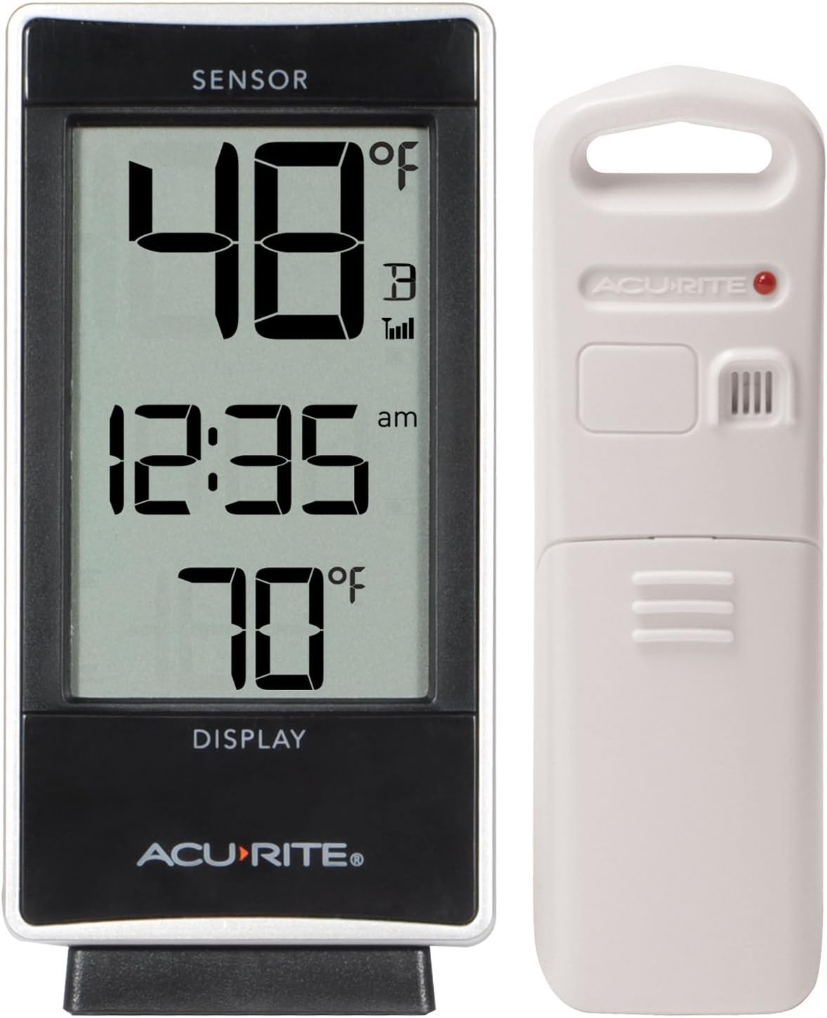 Amazon.com: AcuRite 00592A4 Wireless Indoor/Outdoor Thermometer with ...