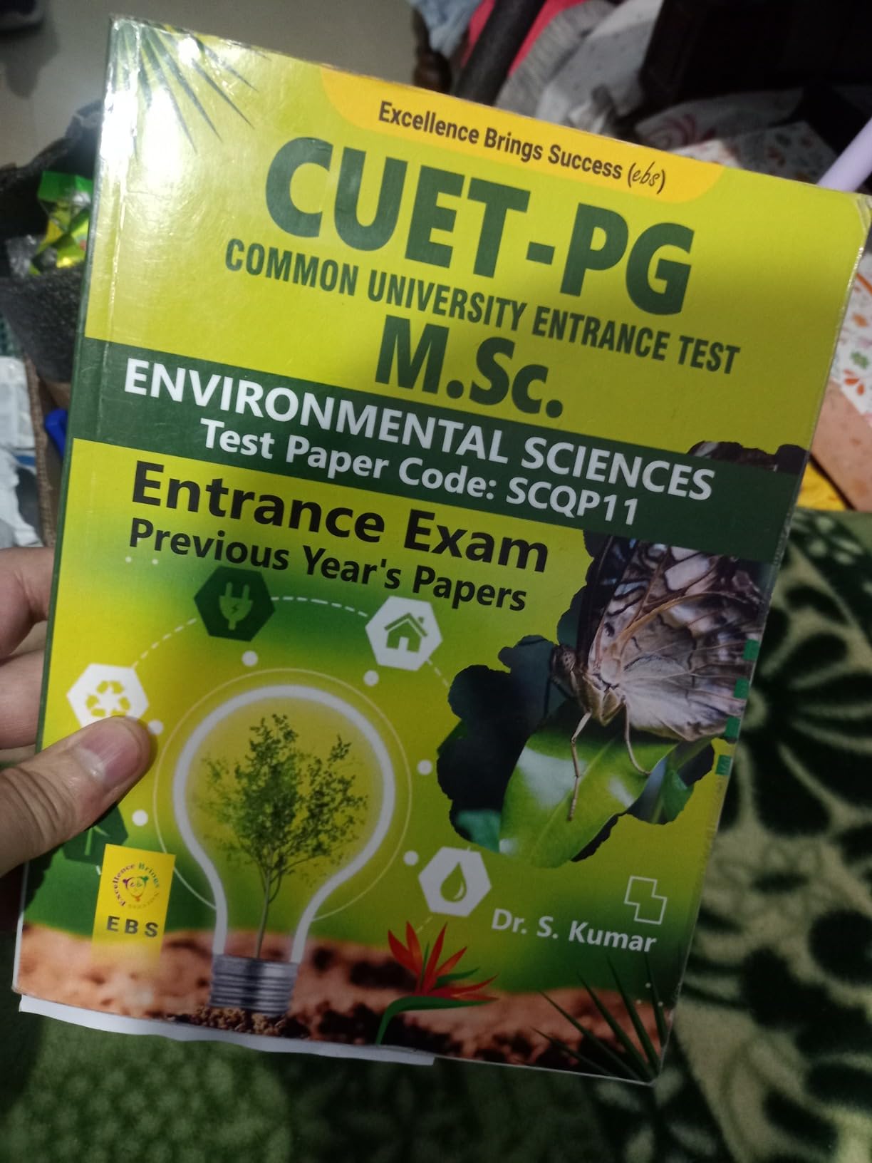 CUET PG M.Sc. Environmental Sciences ( Test Paper Code- SCQP11 ...