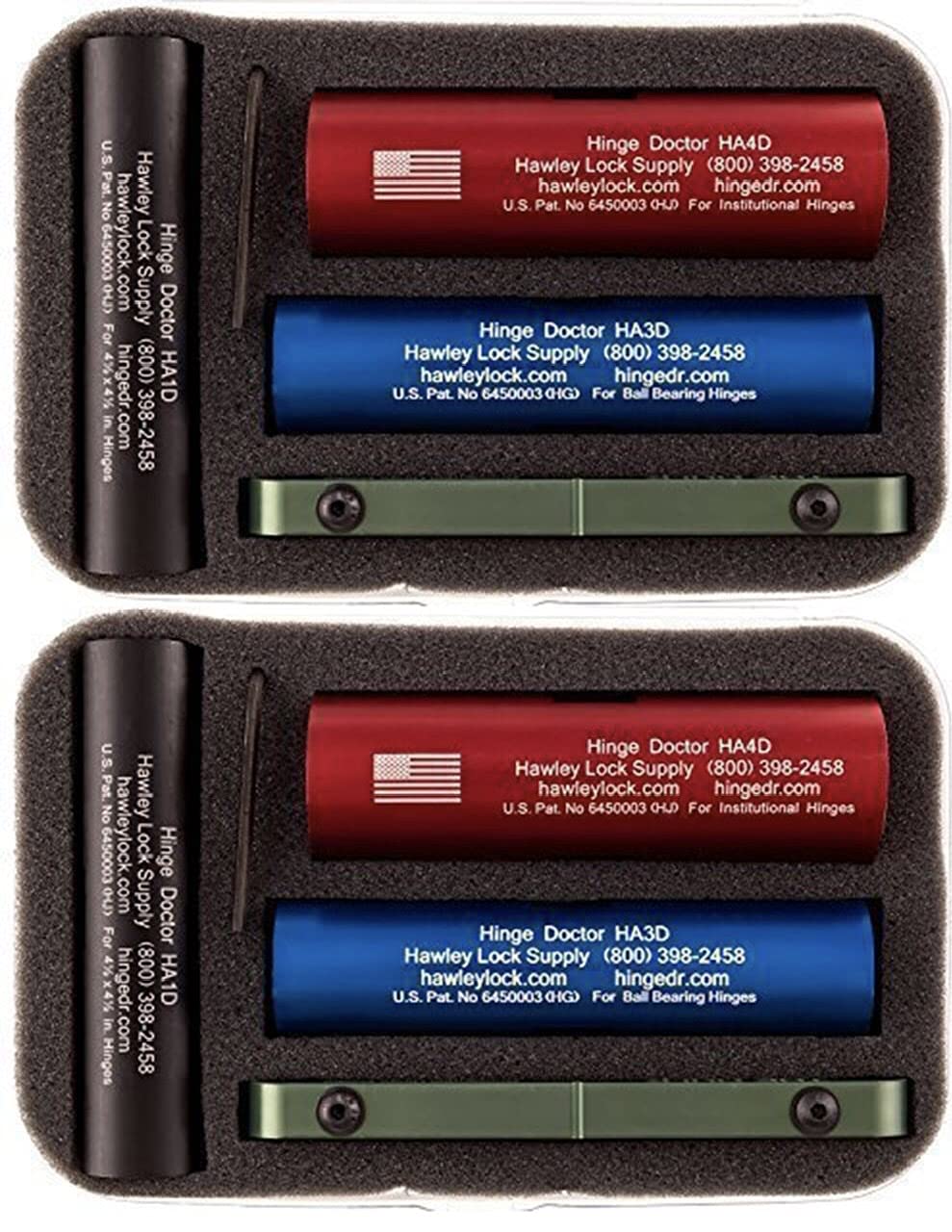 Hinge Doctor Full Set HA1234D (New Updated Notched Kit) with Free ...