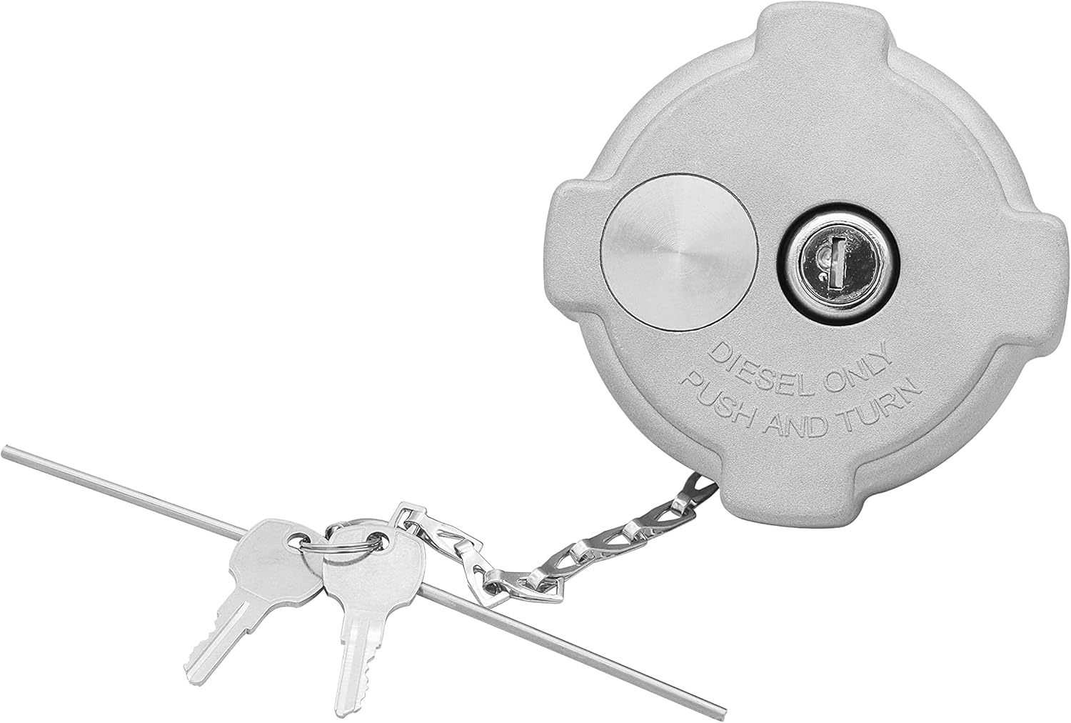 Amazon.com: Turn Locking Diesel Fuel Gas Cap 1Pcs, 1/4 Quarter ...