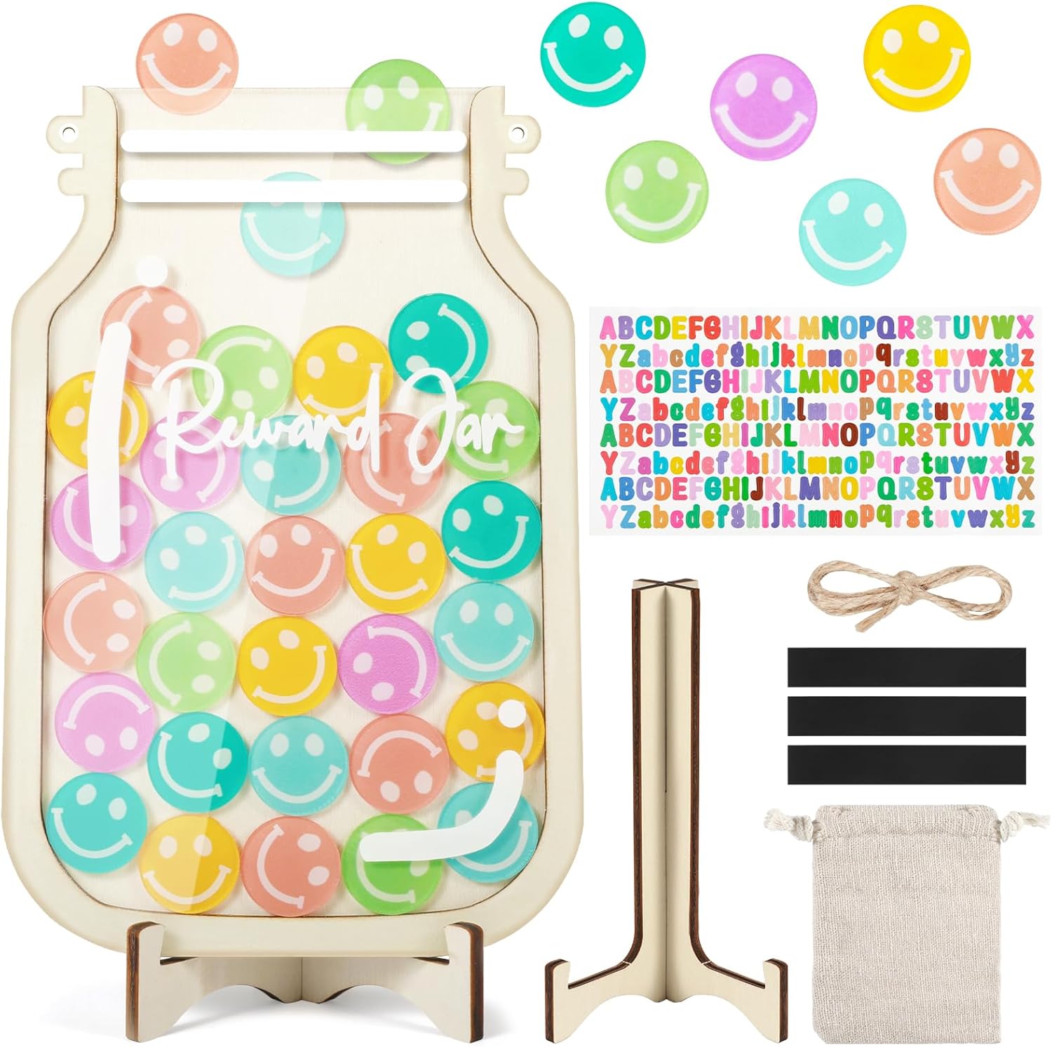 Amazon.com : Magnetic Reward Jars for Kids,Personalized Reward Jar with ...