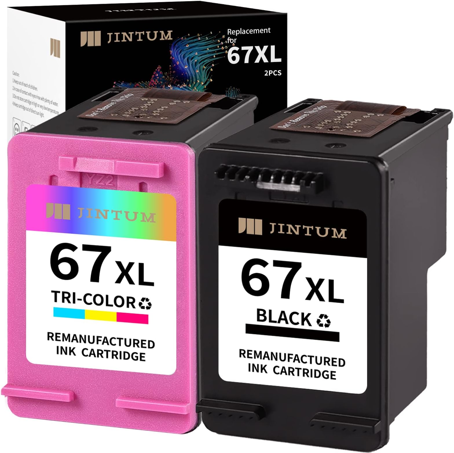 Amazon.com: COCCINK 67XL Ink Cartridge Replacementfor HP Envy 6000 6458 ...