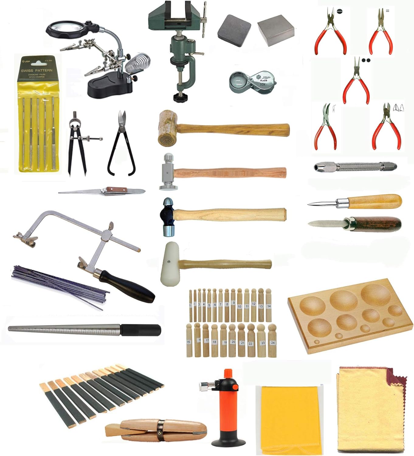 Amazon.com: Deluxe Jewelers Hand Tool KIT