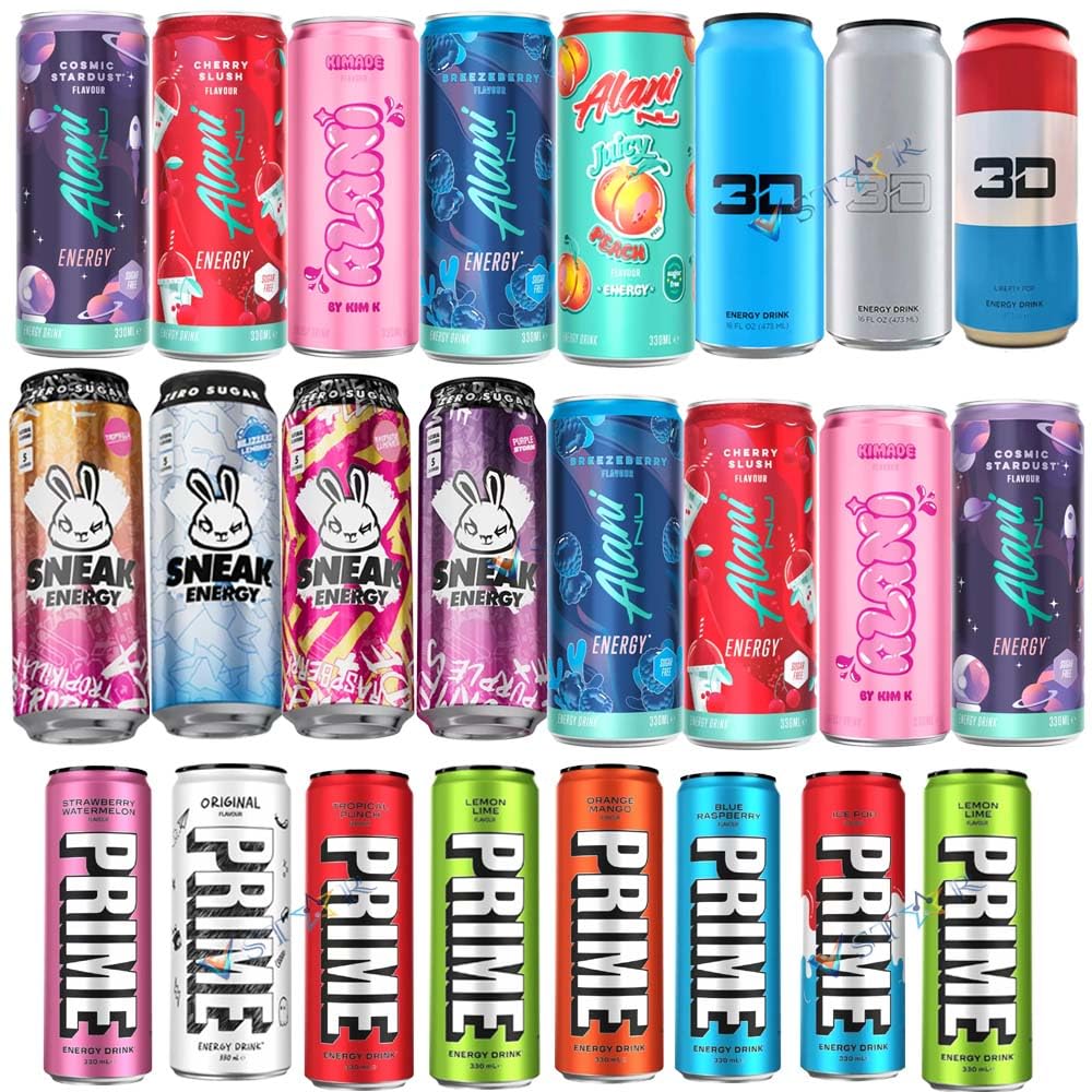 Random Mixed Energy Drink Variety Pack (18) : Amazon.co.uk: Grocery