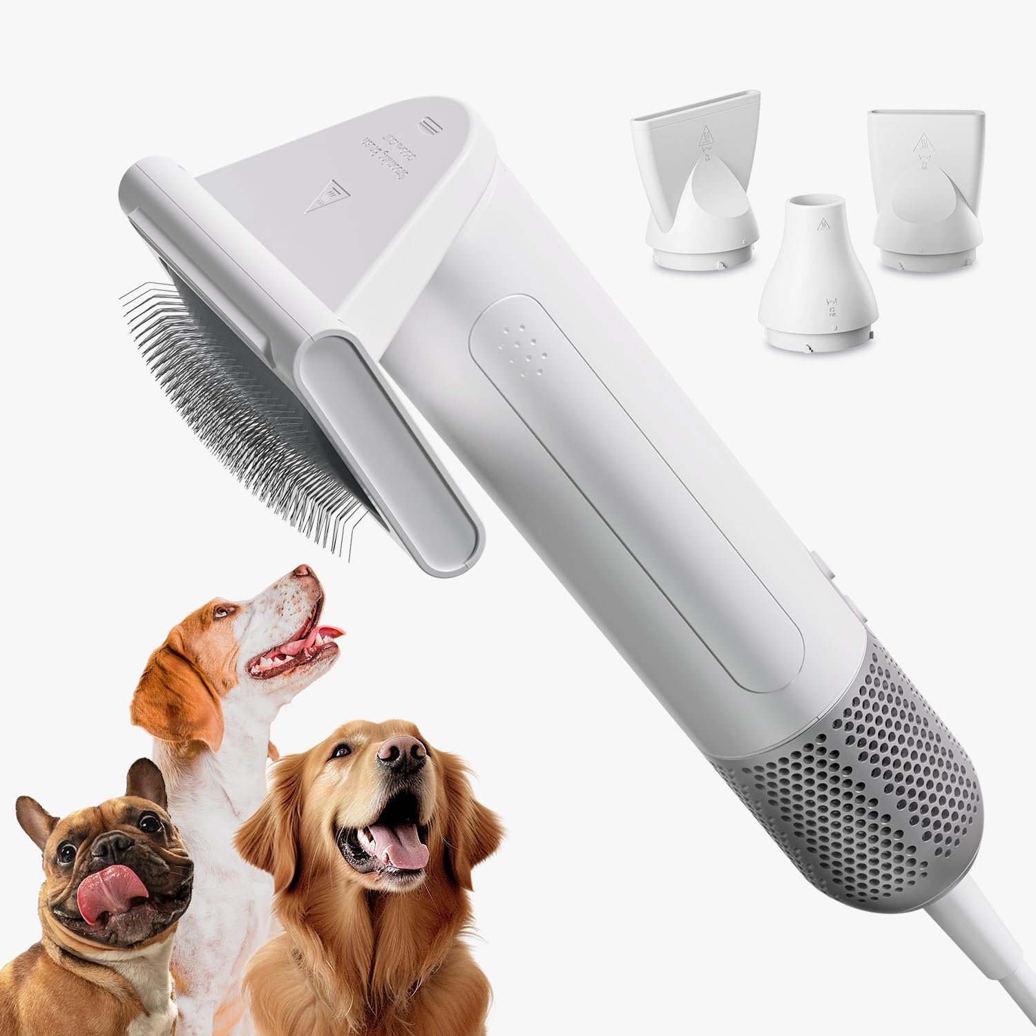 Amazon.com: uahpet Dog Dryer for Grooming, Portable Handheld Pet Hair ...