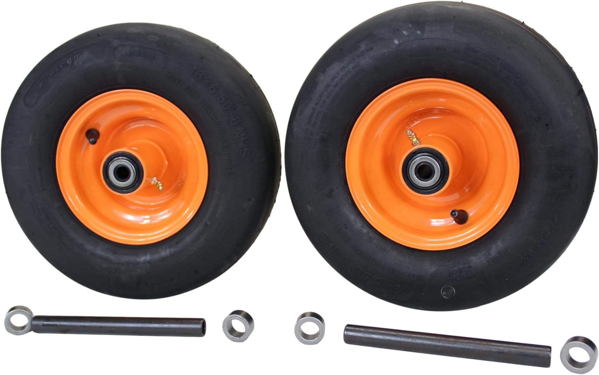 Amazon.com: Scag Flat Free Front Caster Tire & Wheel Assembly - Fits 48 ...