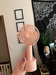 Amazon.com: Portable Handheld Fan, Personal Small Mini Battery Operated ...