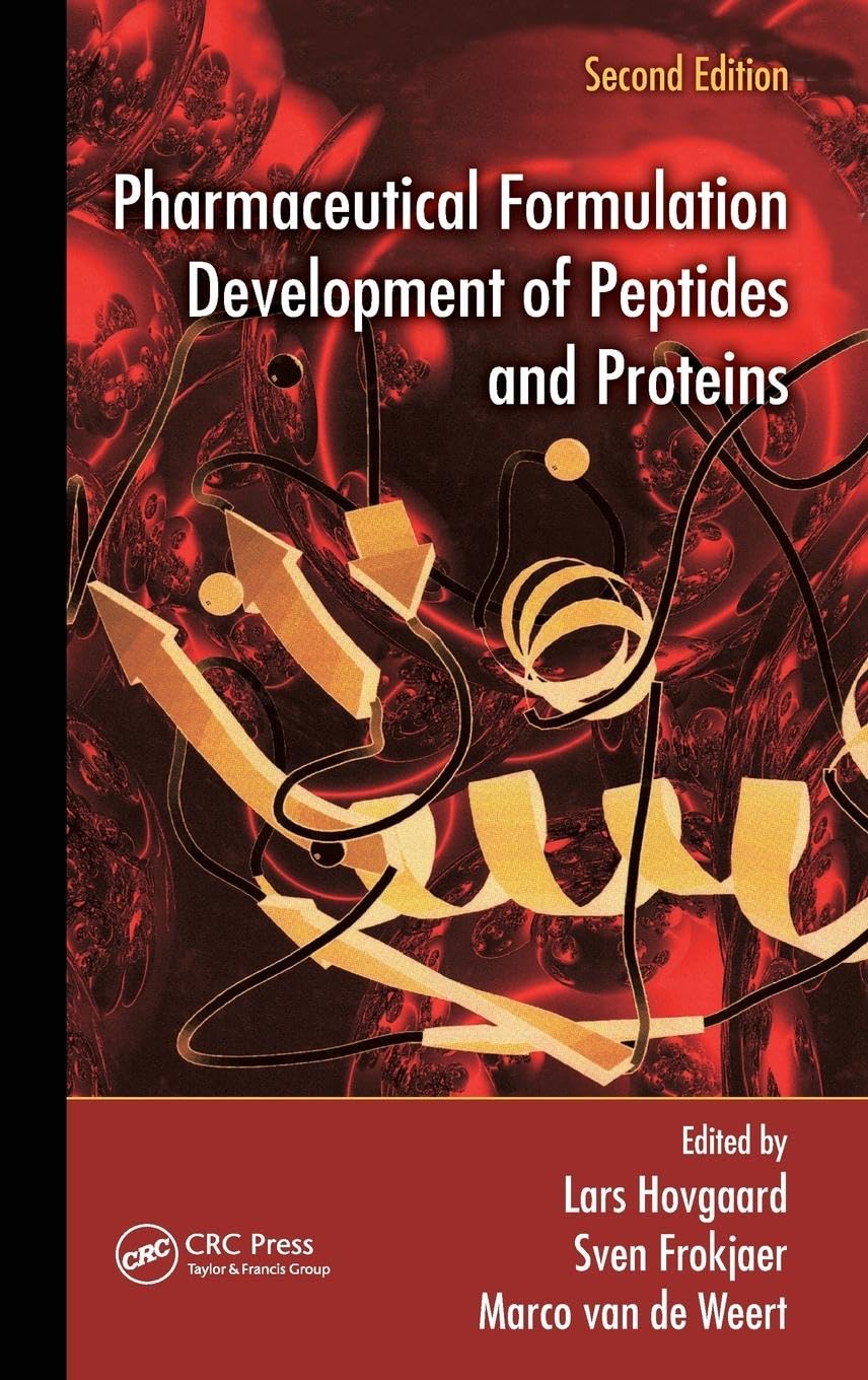 Buy PHARMACEUTICAL FORMULATION DEVELOPMENT OF PEPTIDES AND PROTEINS 2ED ...