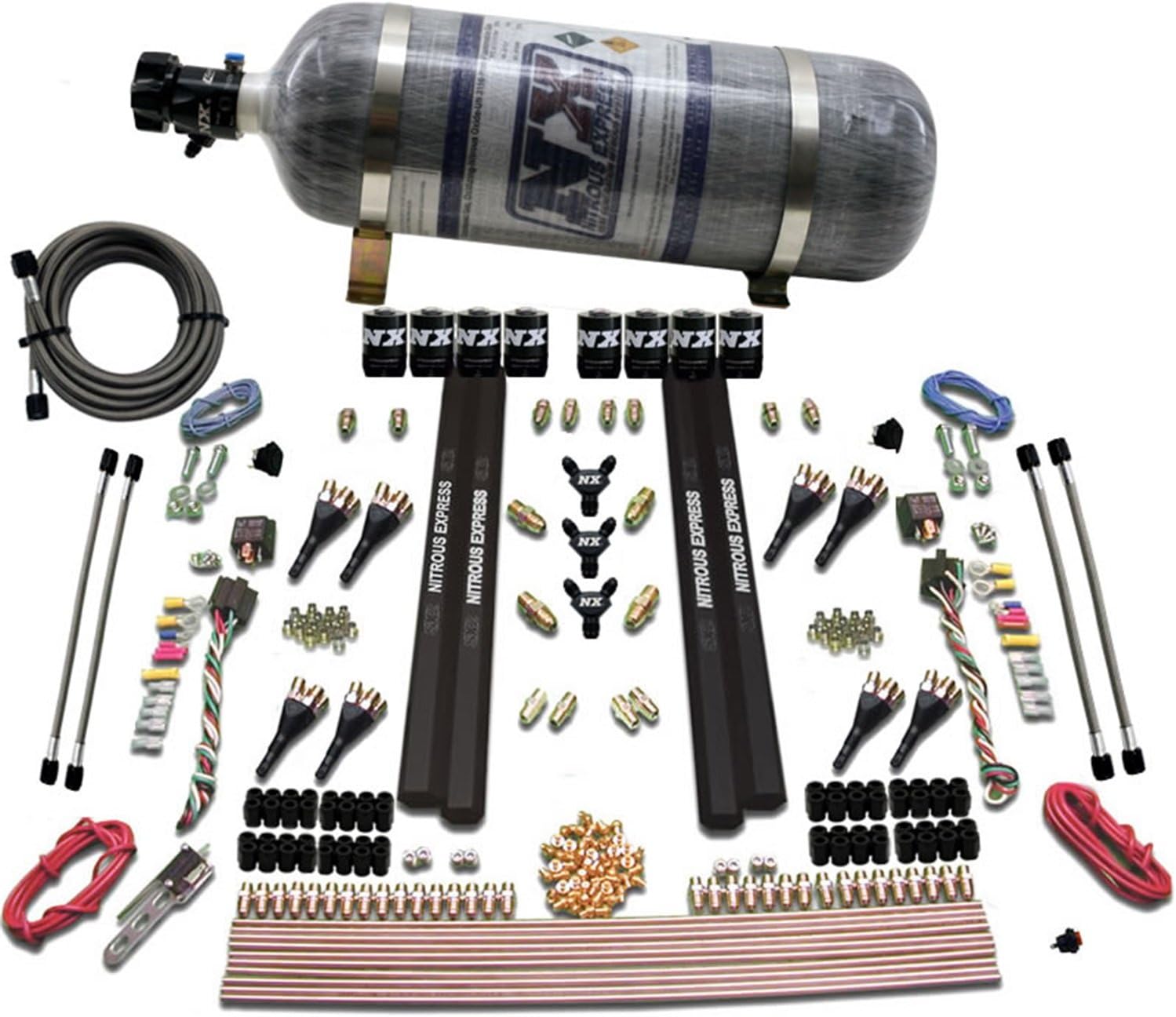 Amazon.com: Nitrous Express - SX2 Dual Stage 8 Solenoid/Gasoline ...