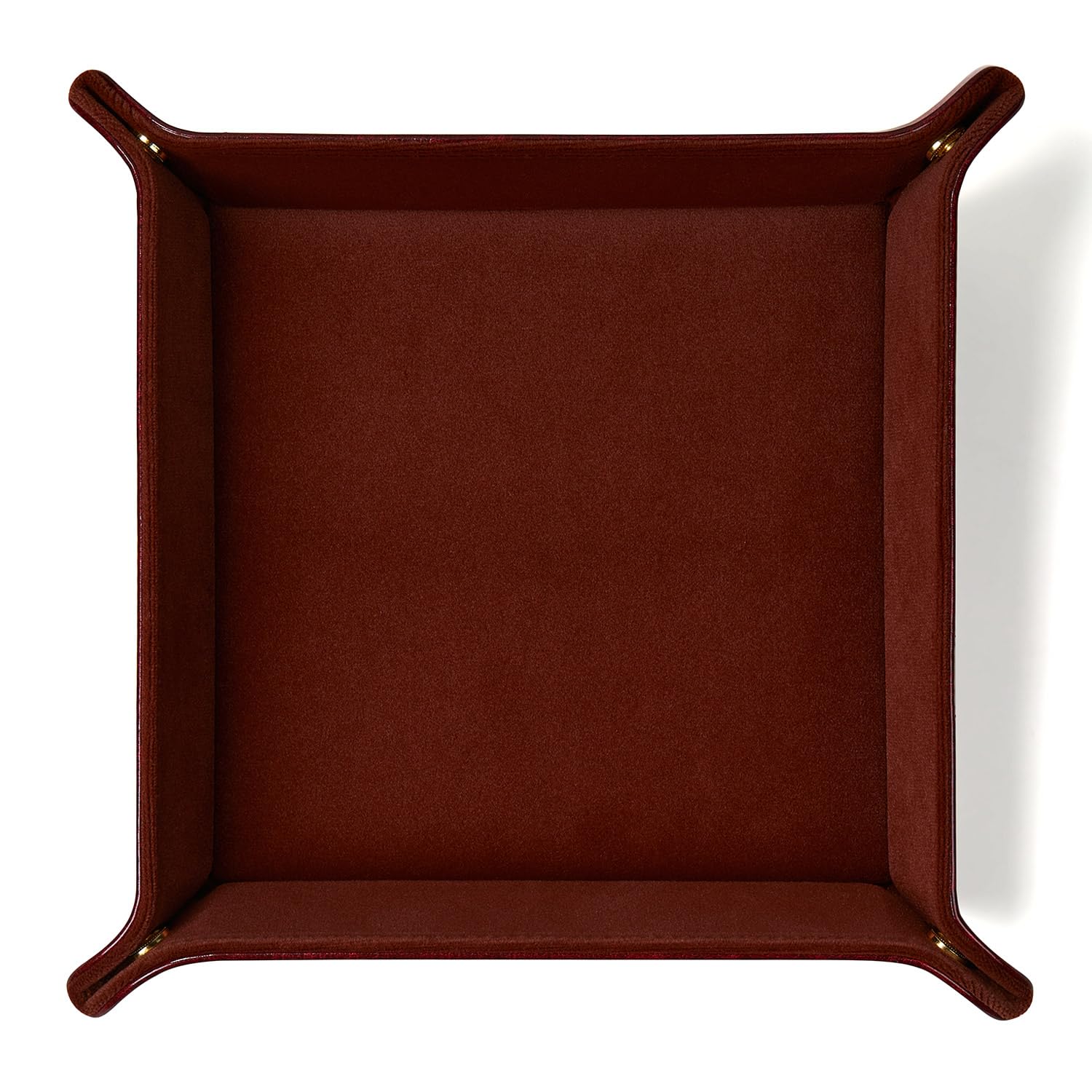 Amazon.com: OARIE Valet Tray Jewelry Trays Key Trays PU Leather Valet ...