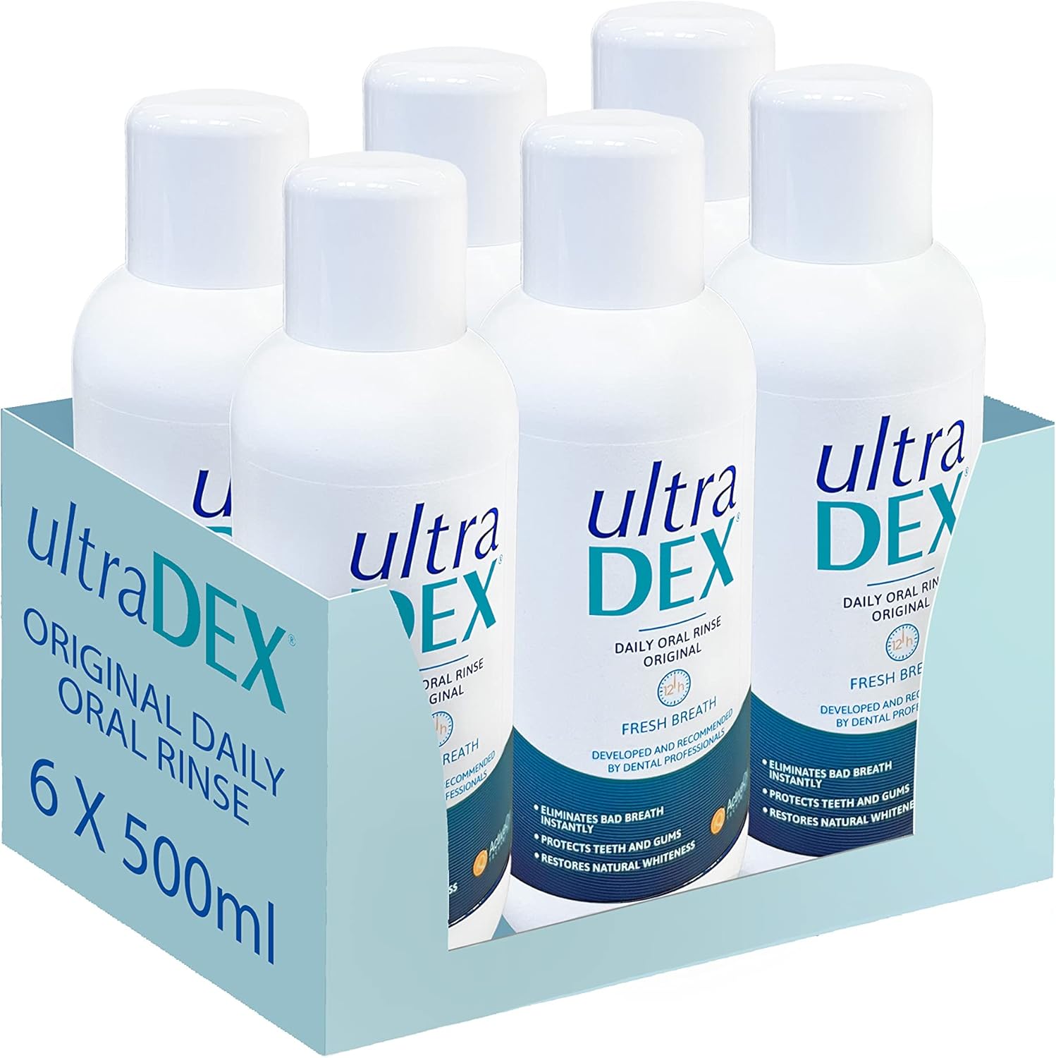 UltraDEX Daily Oral Rinse Original, 6 x 500ml : Amazon.co.uk: Health ...