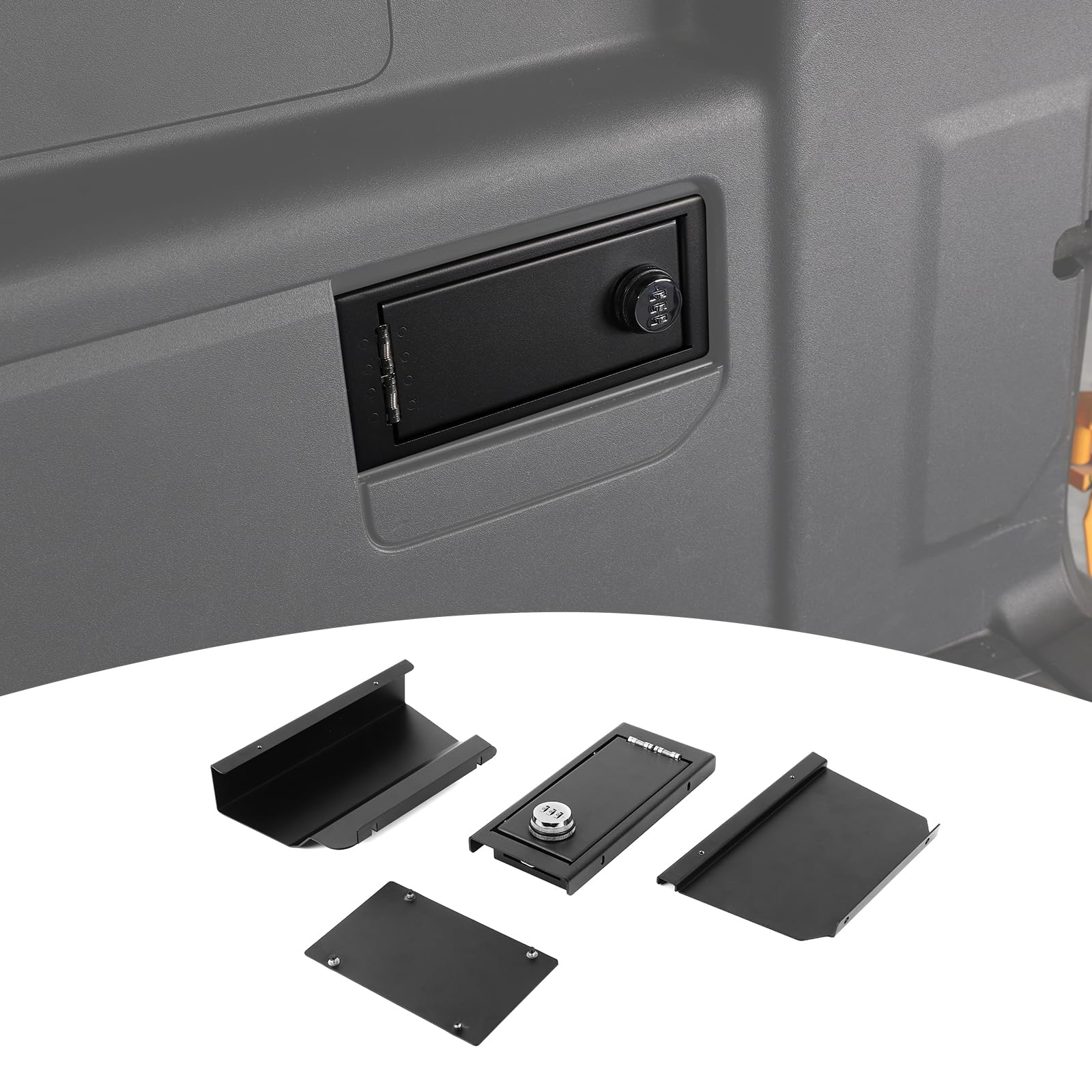 Amazon.com: PDKLIN for Bronco Trunk Storage Safe Box with Lock ...
