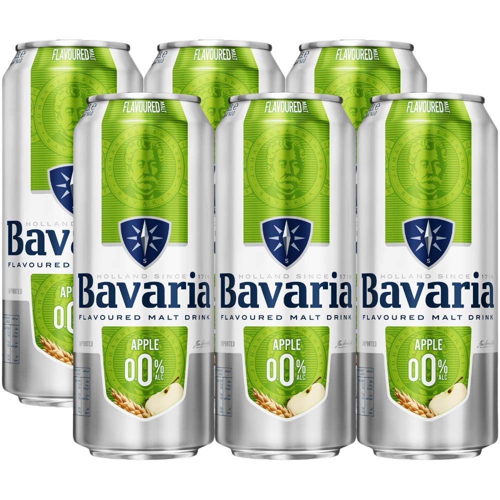 Bavaria Non-Alcoholic Malt Drink Can, 6 X 500 ml : Amazon.in: Grocery ...