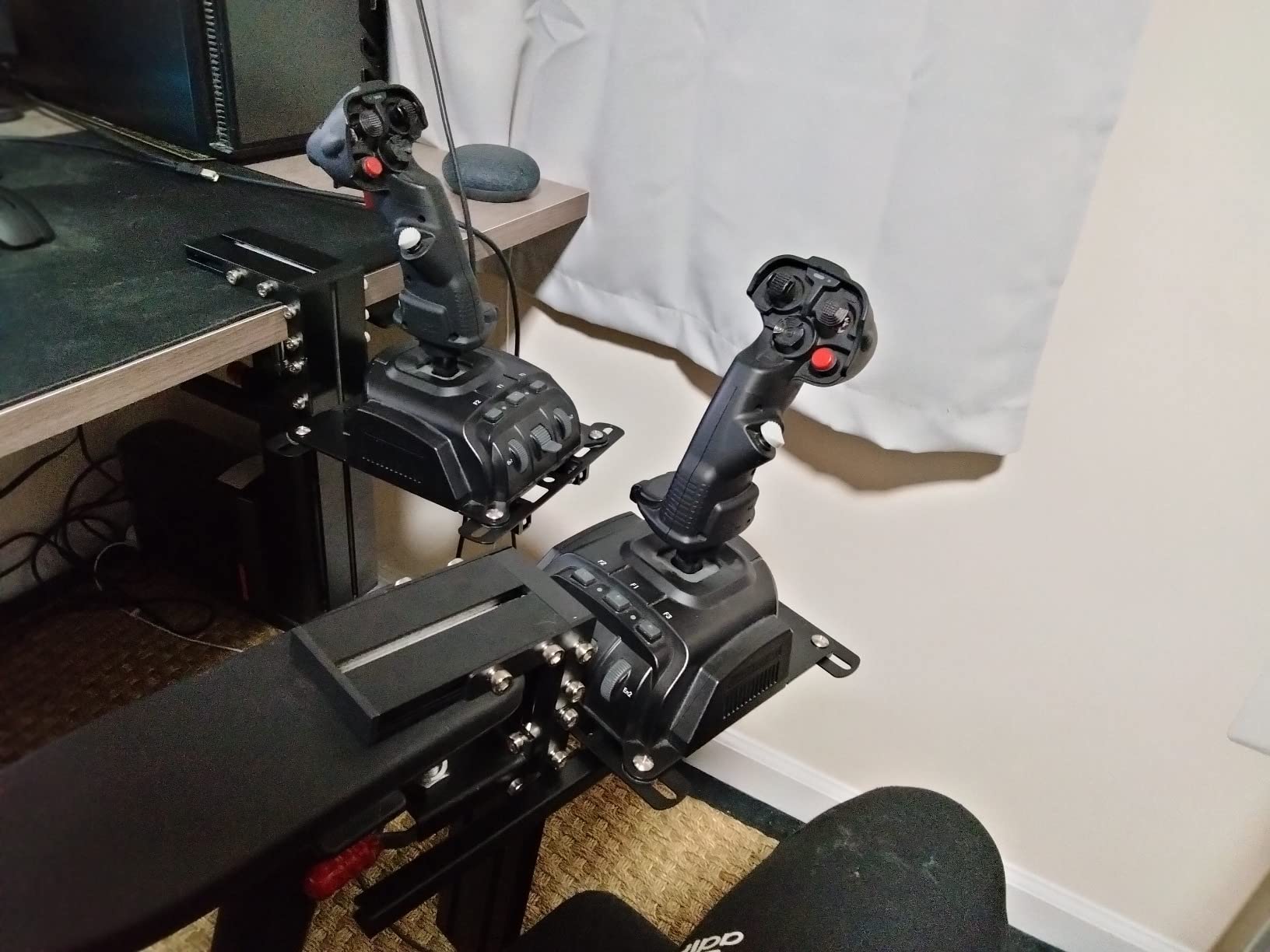 $8/mo - Finance J-PEIN (Upgraded): the desk mount for the flight sim ...