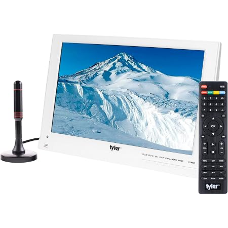 Amazon.com: Tyler 13.3” Portable TV LCD Monitor 1080P Rechargeable ...