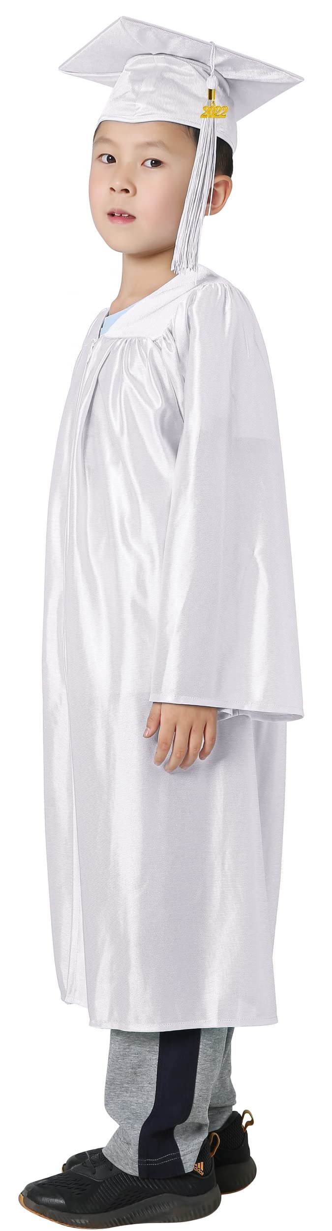 Buy Shiny Kids Graduation Cap Gown 2022 Set for Kindergarten Preschool ...