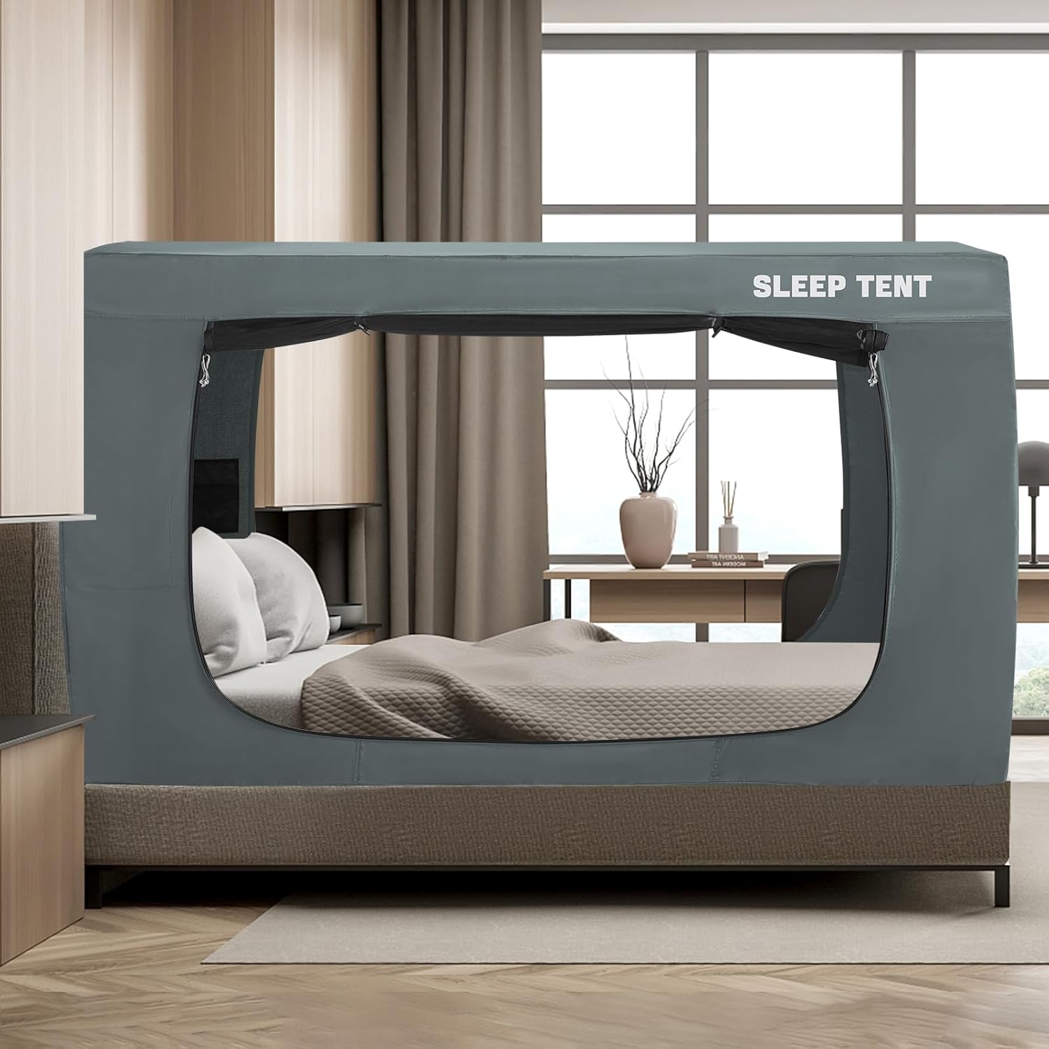 Amazon.com: YAVIL Bed Tent Twin Bed Canopy Dream Tents for Indoor ...