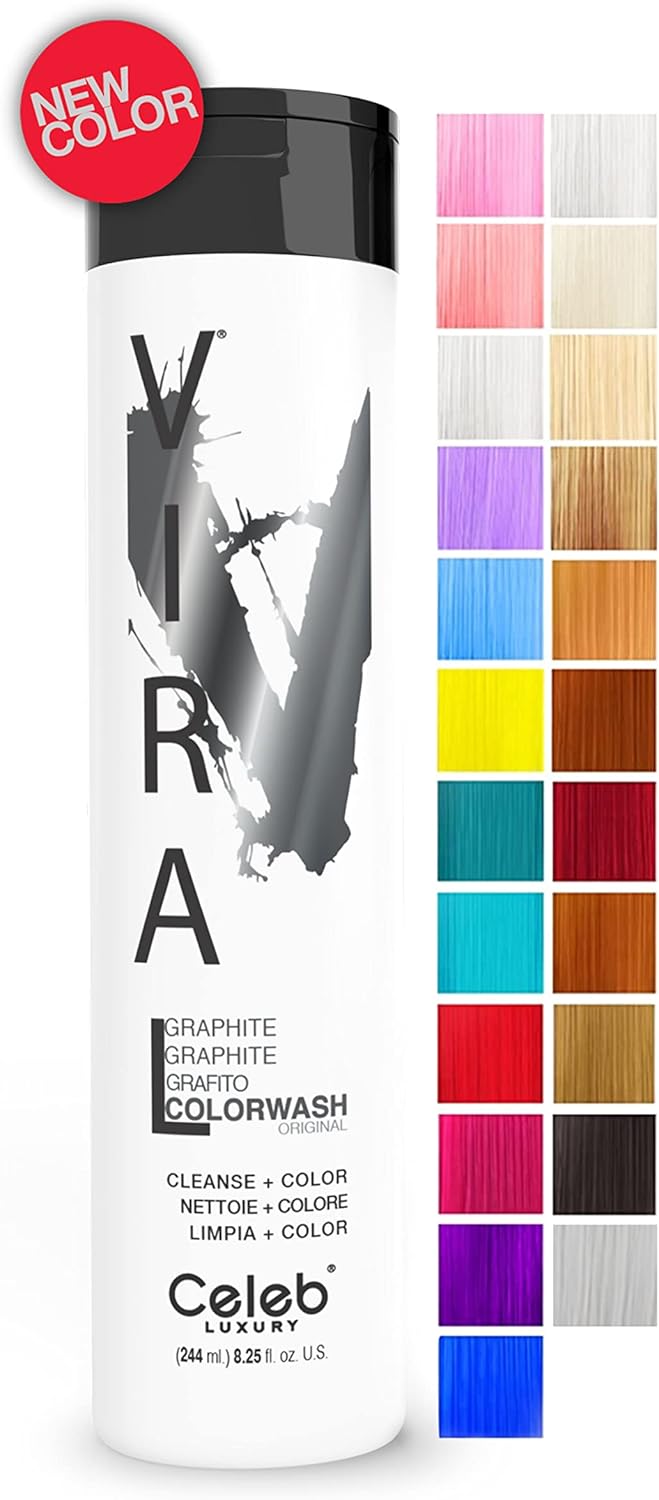 Celeb Luxury Graphite Viral Colorwash, Professional Semi Permanent Hair ...