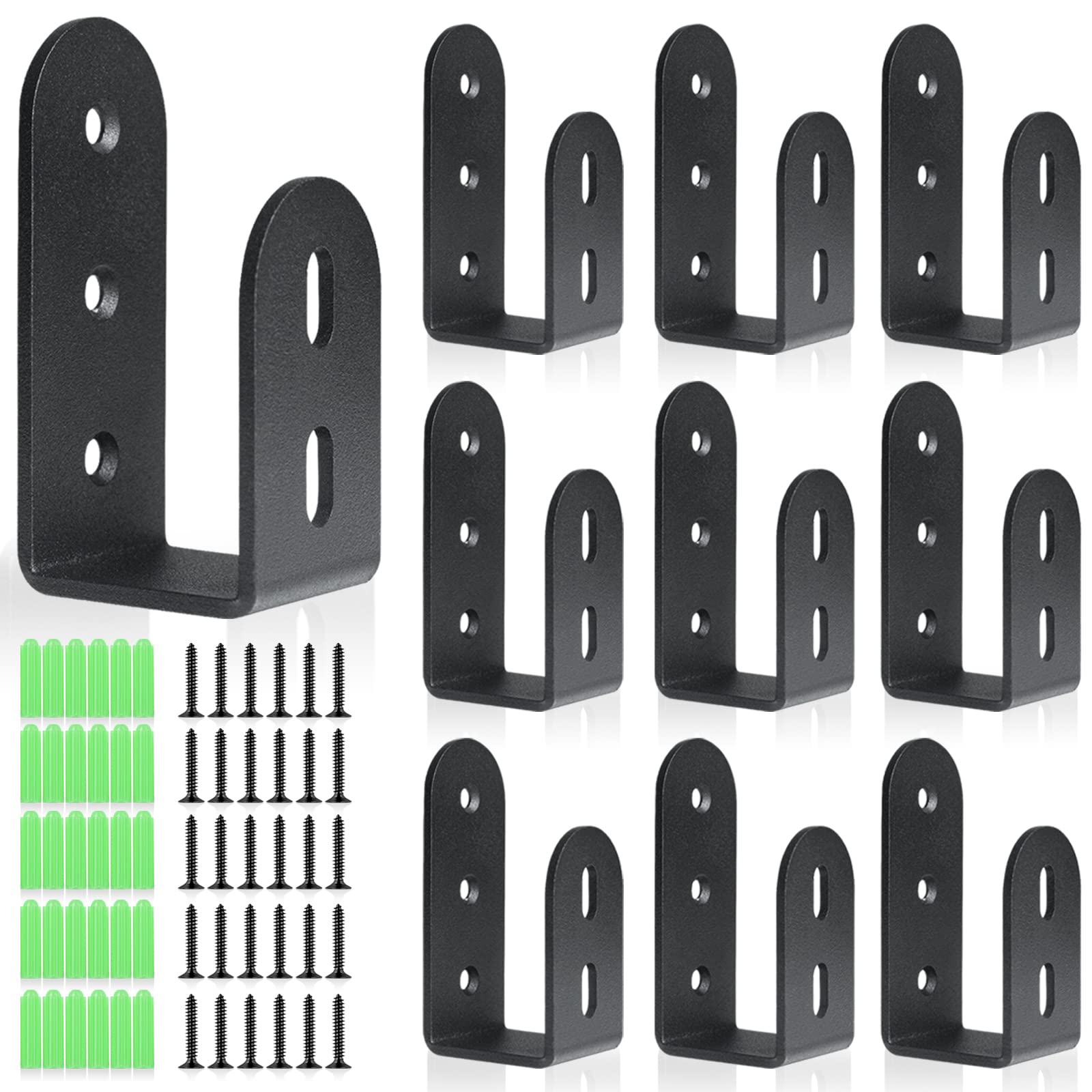 Snapklik.com : Riuog U Shaped Bracket, Heavy Duty Door Security ...