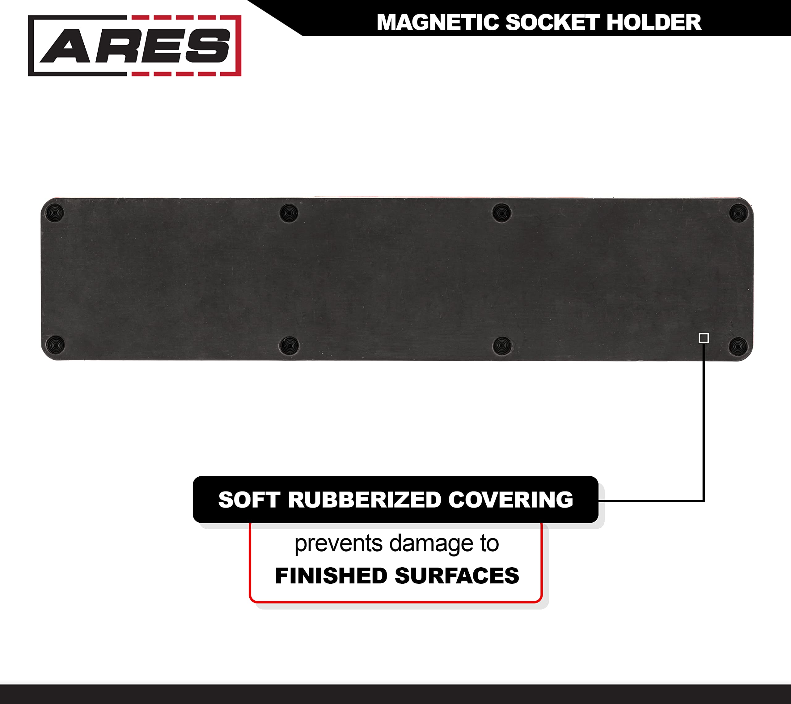 Snapklik.com : ARES 70750-34-Piece Magnetic Socket Accessory Holder ...