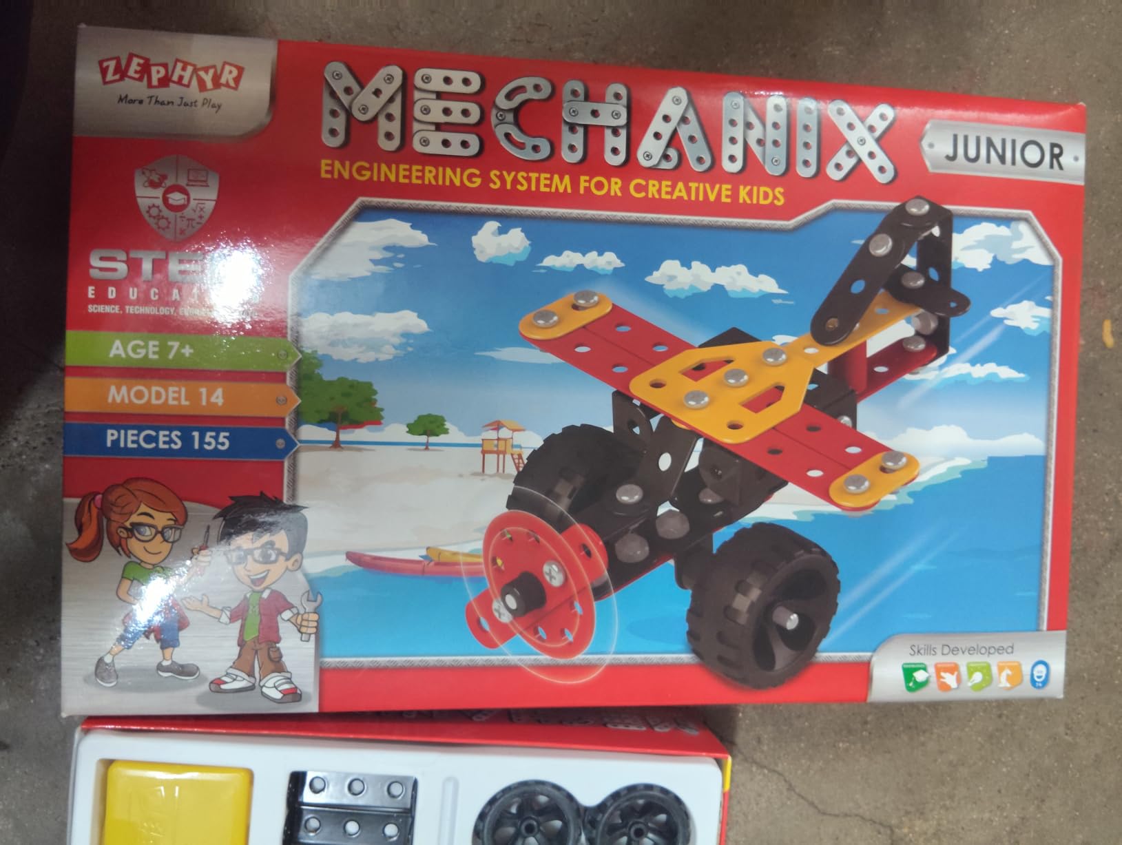 Mechanix Junior, STEM Education Toy, Building and Construction Set for ...