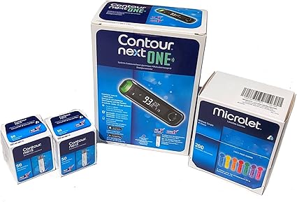 Contour next One - Kit misuratore di glicemia + Contour Next Strisce ...
