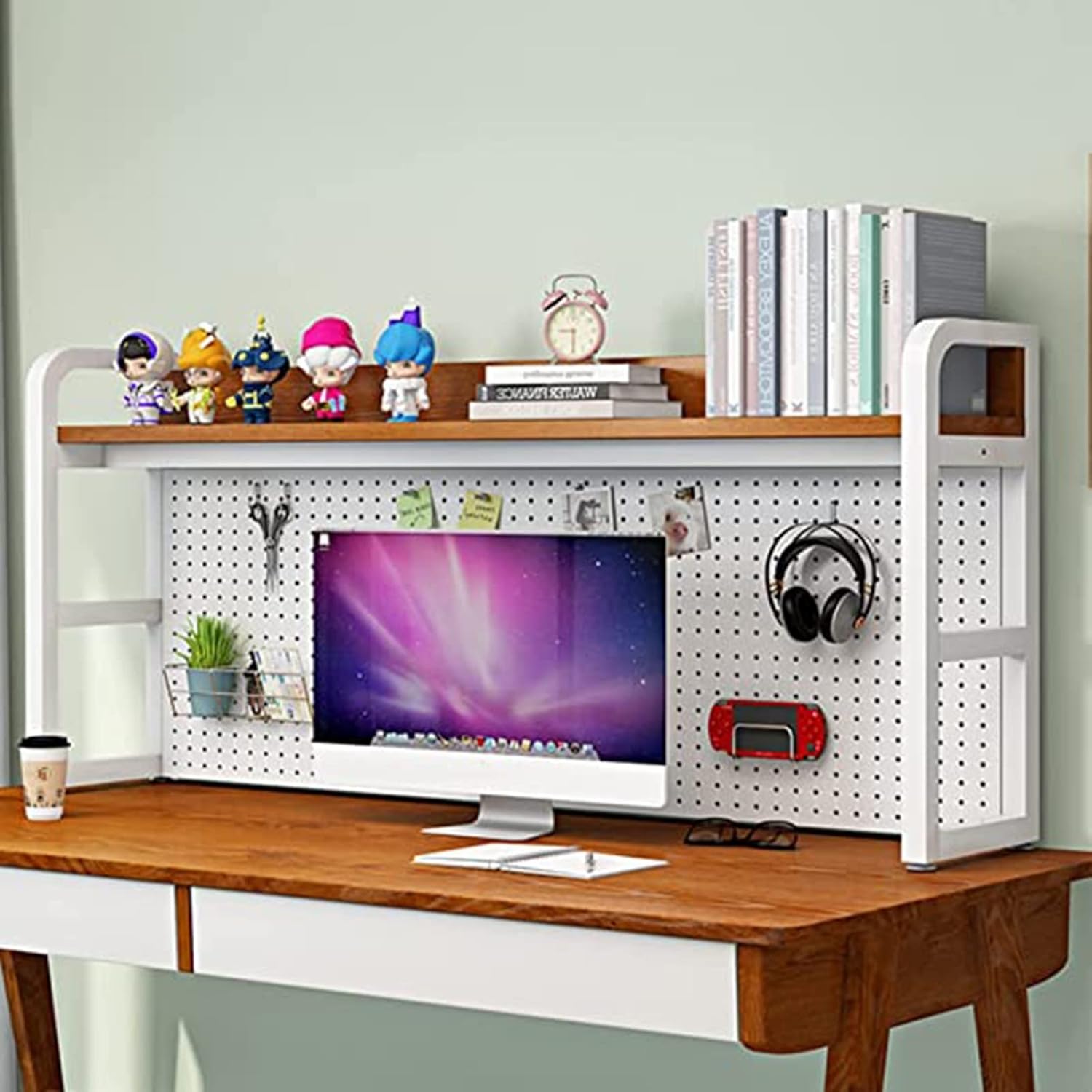 Amazon.com: Desktop bookshelf Desktop Bookshelf Storage Organizer ...