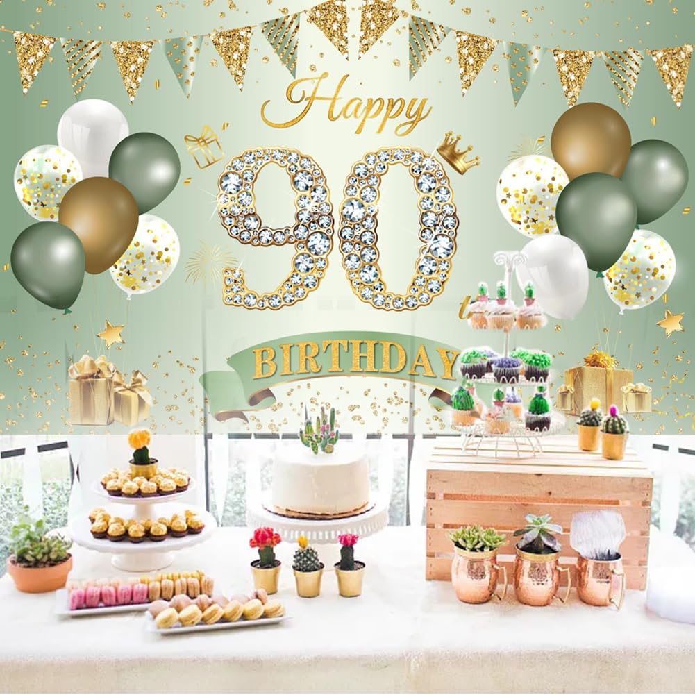 Happy 90th Birthday Sign