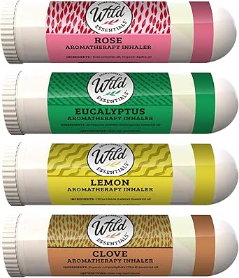 Wild Essentials Smell Retraining Kit Nasal Inhalers, Made in The USA ...
