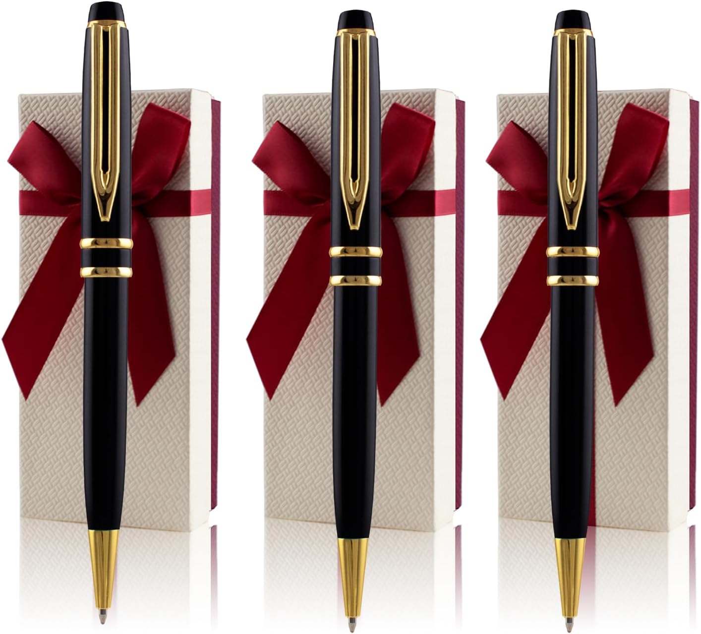Yastar Personalized Pens - Luxury Writing Pen with 6 Black Ink Refills ...
