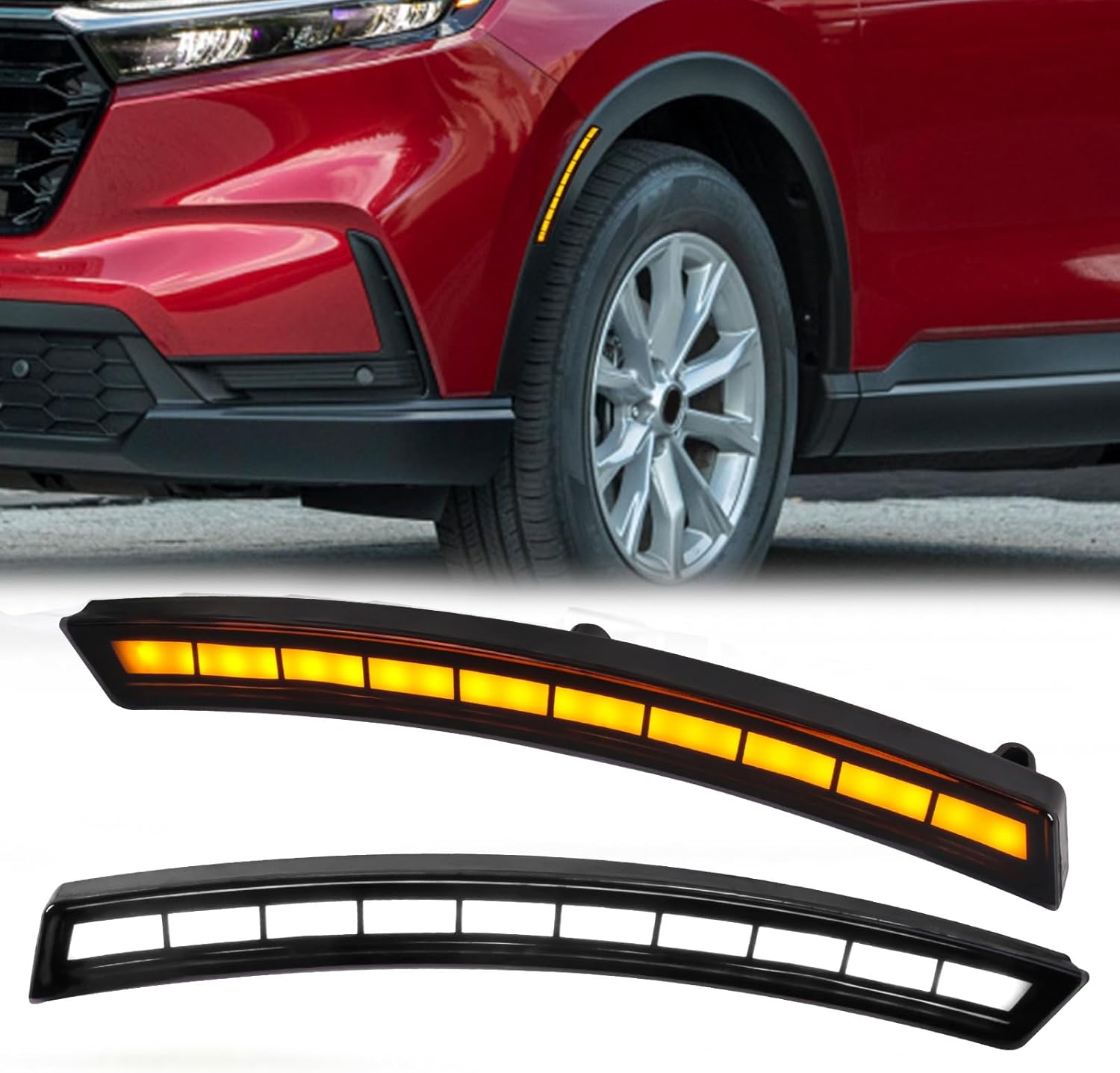 VGETTING LED Side Marker Light For Honda CRV 2023-2024 Wheel Eyebrow ...