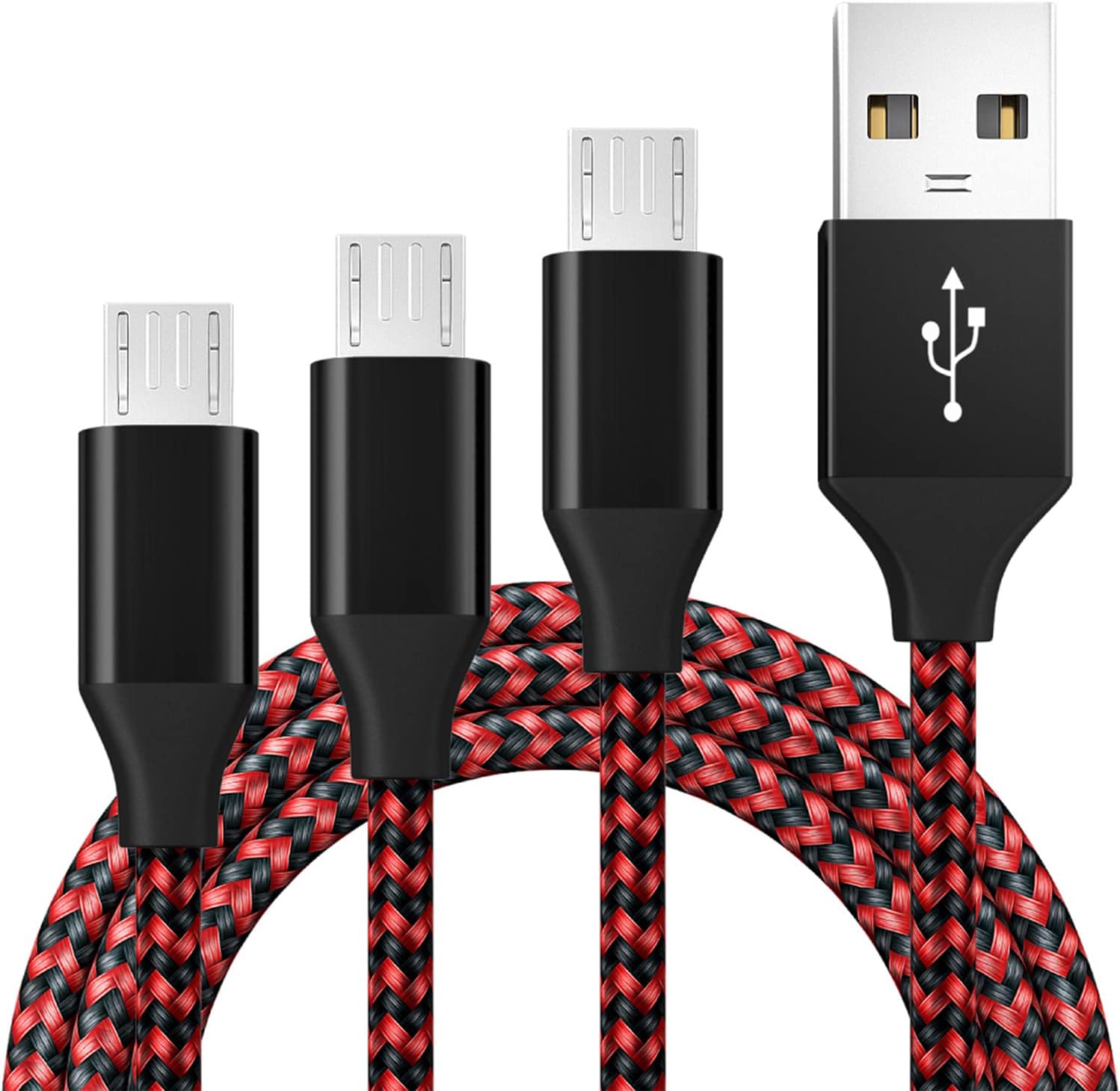 EMOS micro-USB Schnellladekabel auf USB-A 2.0, 480 Mbit/s Ladekabel Typ ...